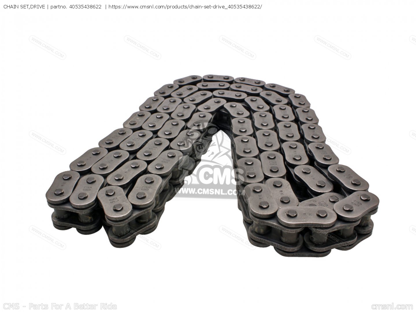 40535438622: CHAIN SET,DRIVE Honda - buy the 40535-438-622 at CMSNL