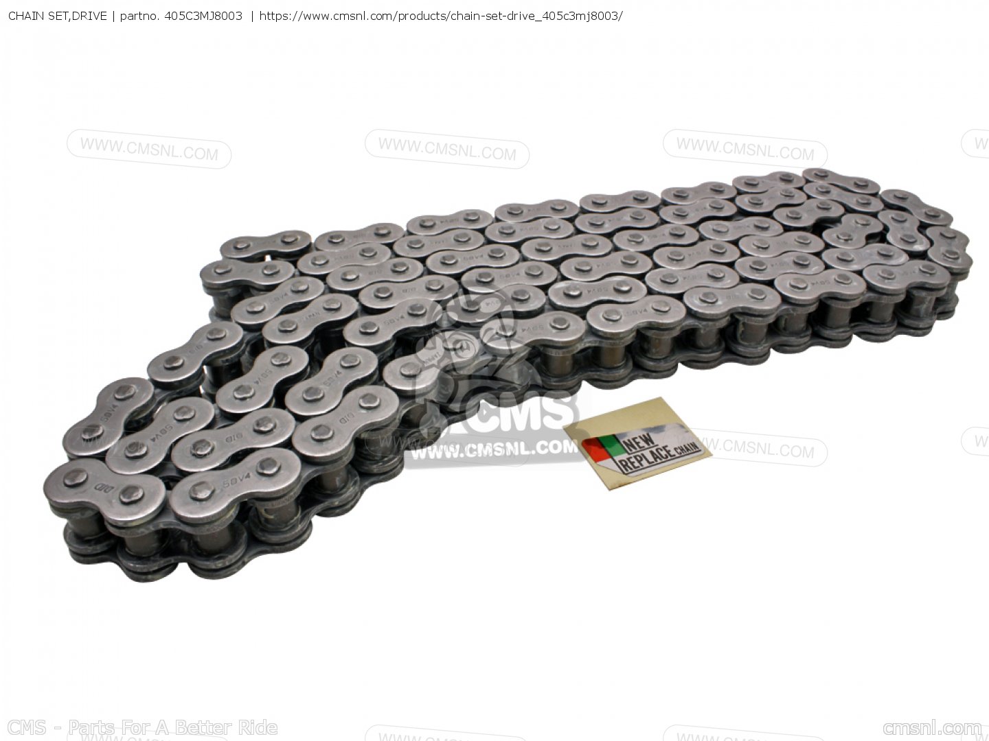 405C3MJ8003: CHAIN SET,DRIVE Honda - buy the 405C3-MJ8-003 at CMSNL