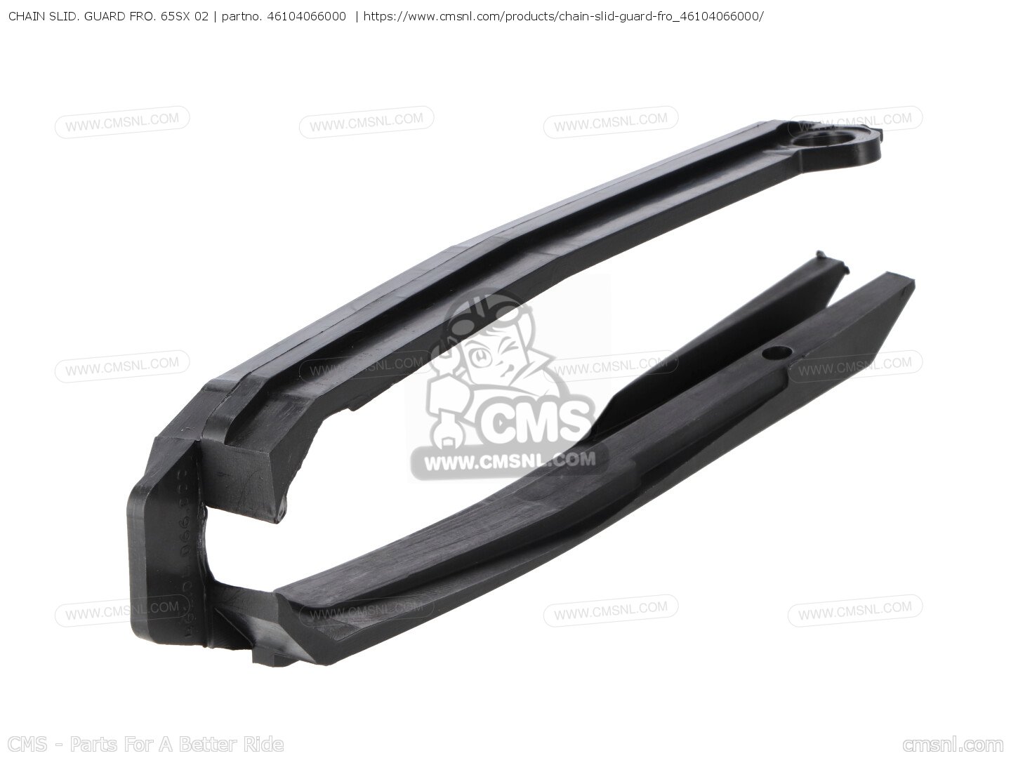 46104066000: CHAIN SLID. GUARD FRO. 65SX 02 KTM - buy the 46104066000 ...