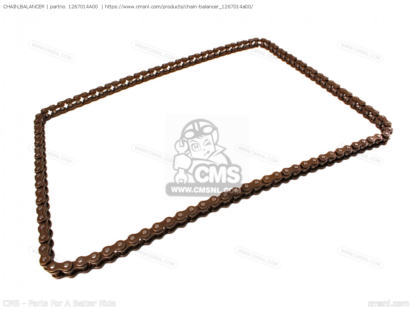 CHAIN,BALANCER for DR500S 1987 (H) - order at CMSNL