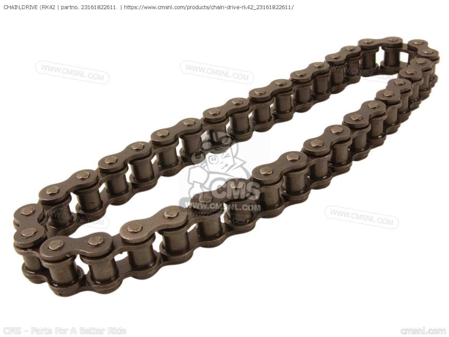 23161822611: CHAIN,DRIVE (RK42 Honda - buy the 23161-822-611 at CMSNL
