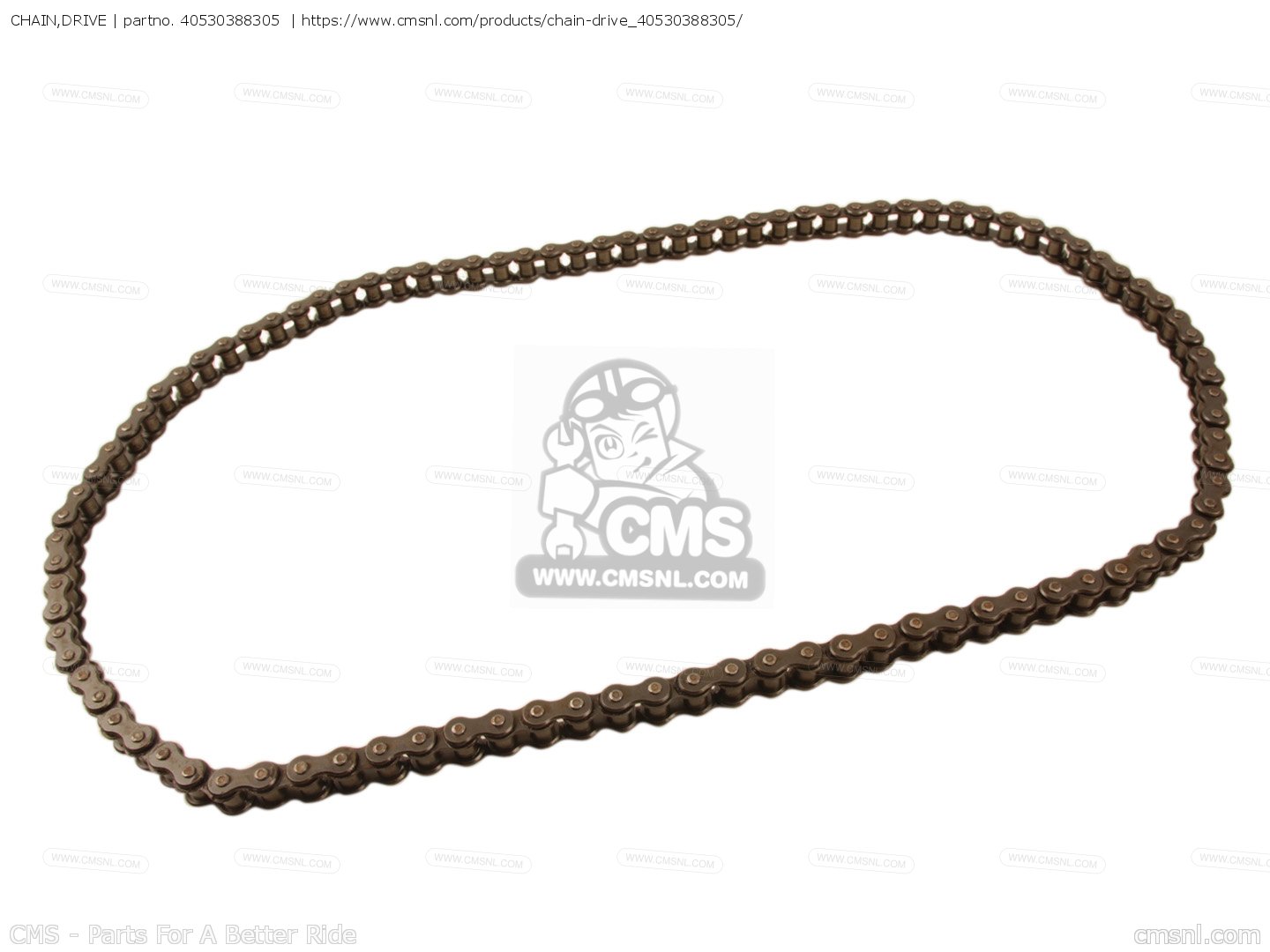 40530388305: CHAIN,DRIVE Honda - buy the 40530-388-305 at CMSNL