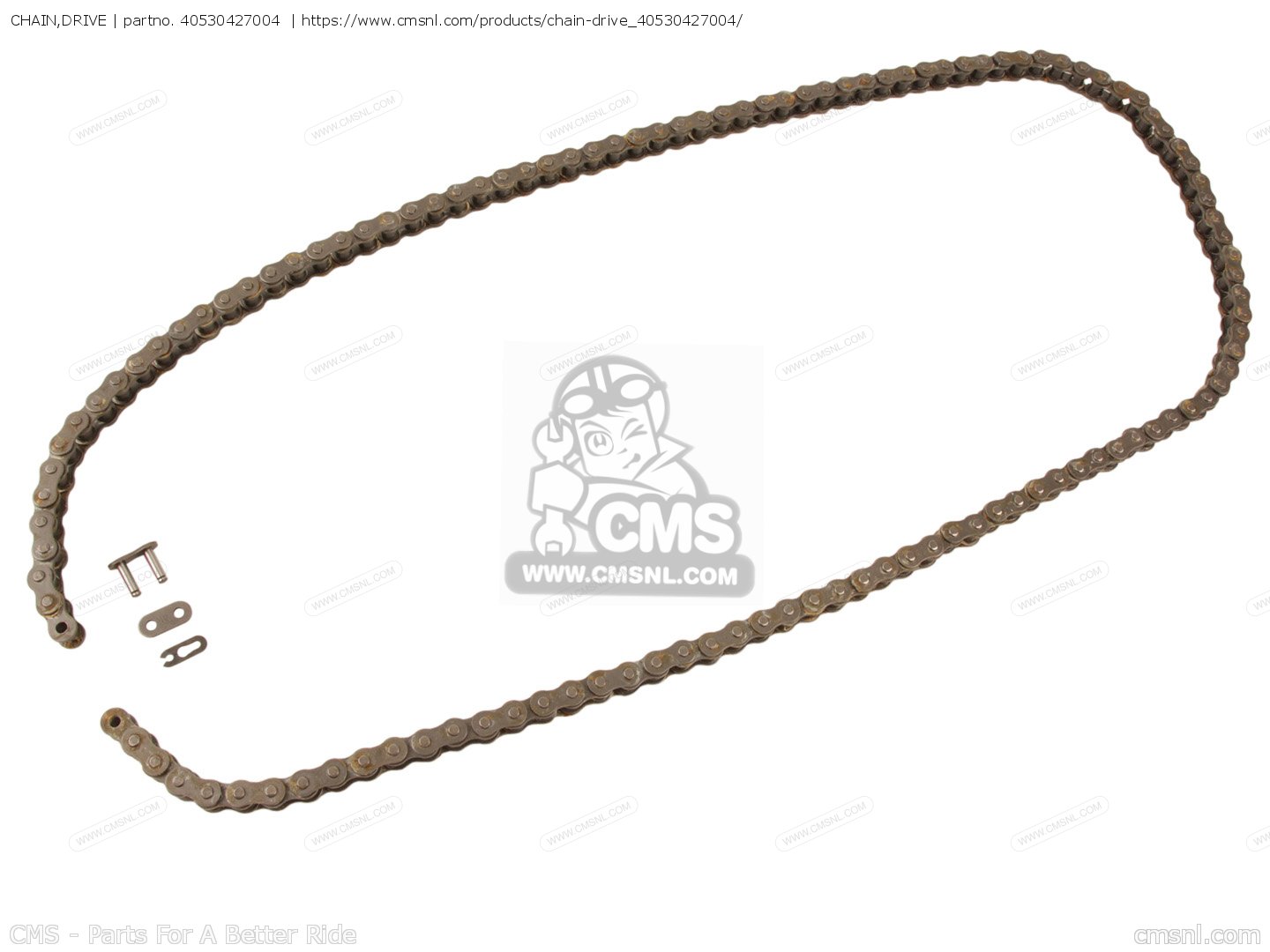 40530427004: CHAIN,DRIVE Honda - buy the 40530-427-004 at CMSNL