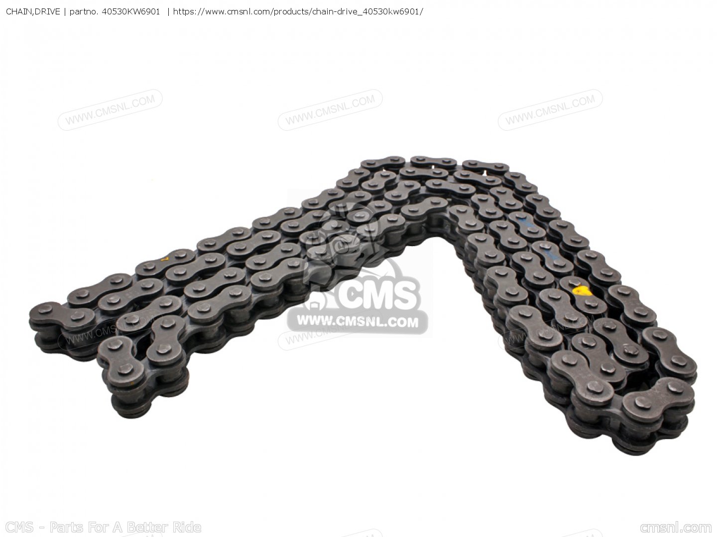 40530KW6901: CHAIN,DRIVE Honda - buy the 40530-KW6-901 at CMSNL