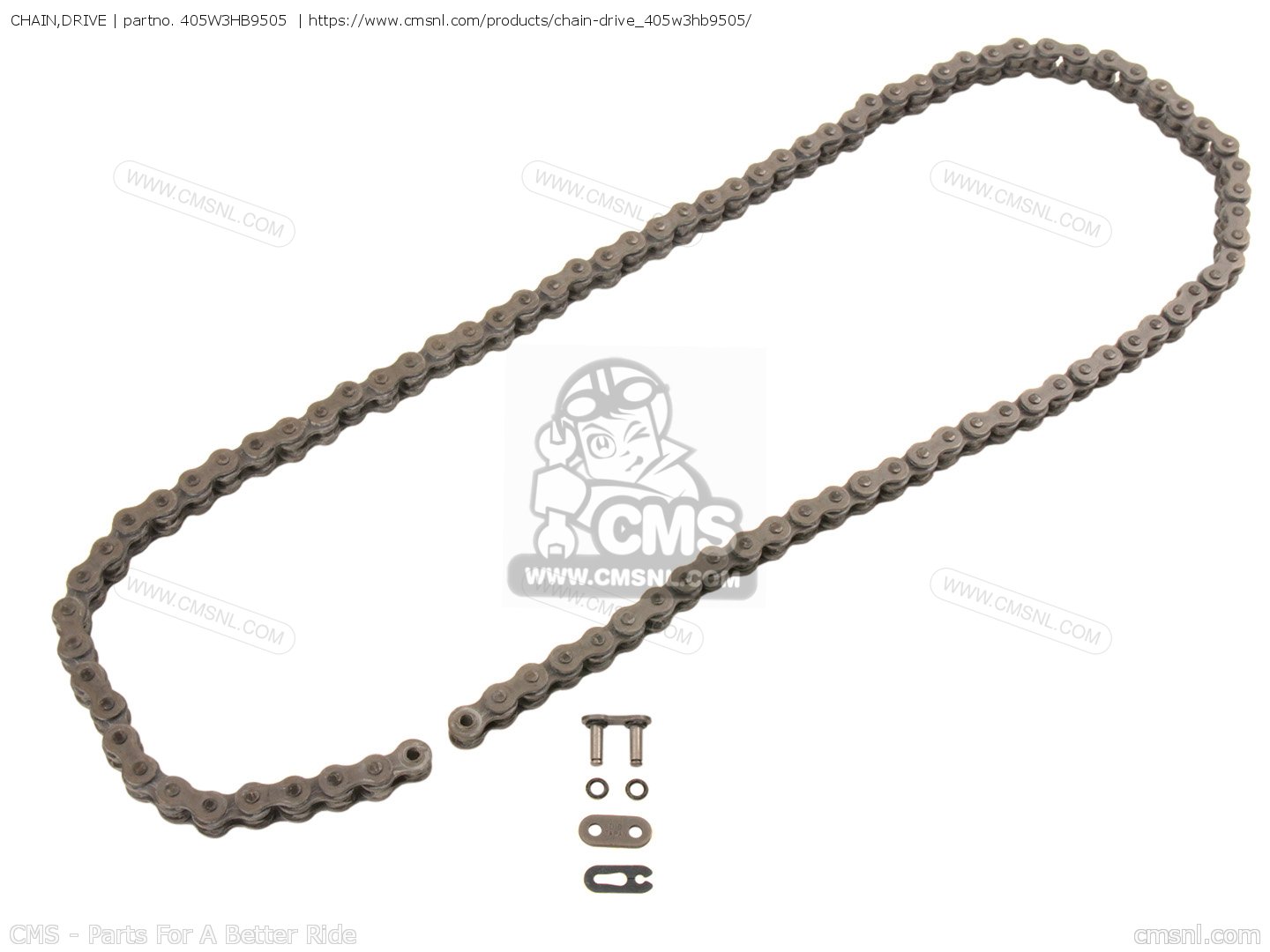405W3HB9505: Chain,drive Honda - buy the 405W3-HB9-505 at CMSNL