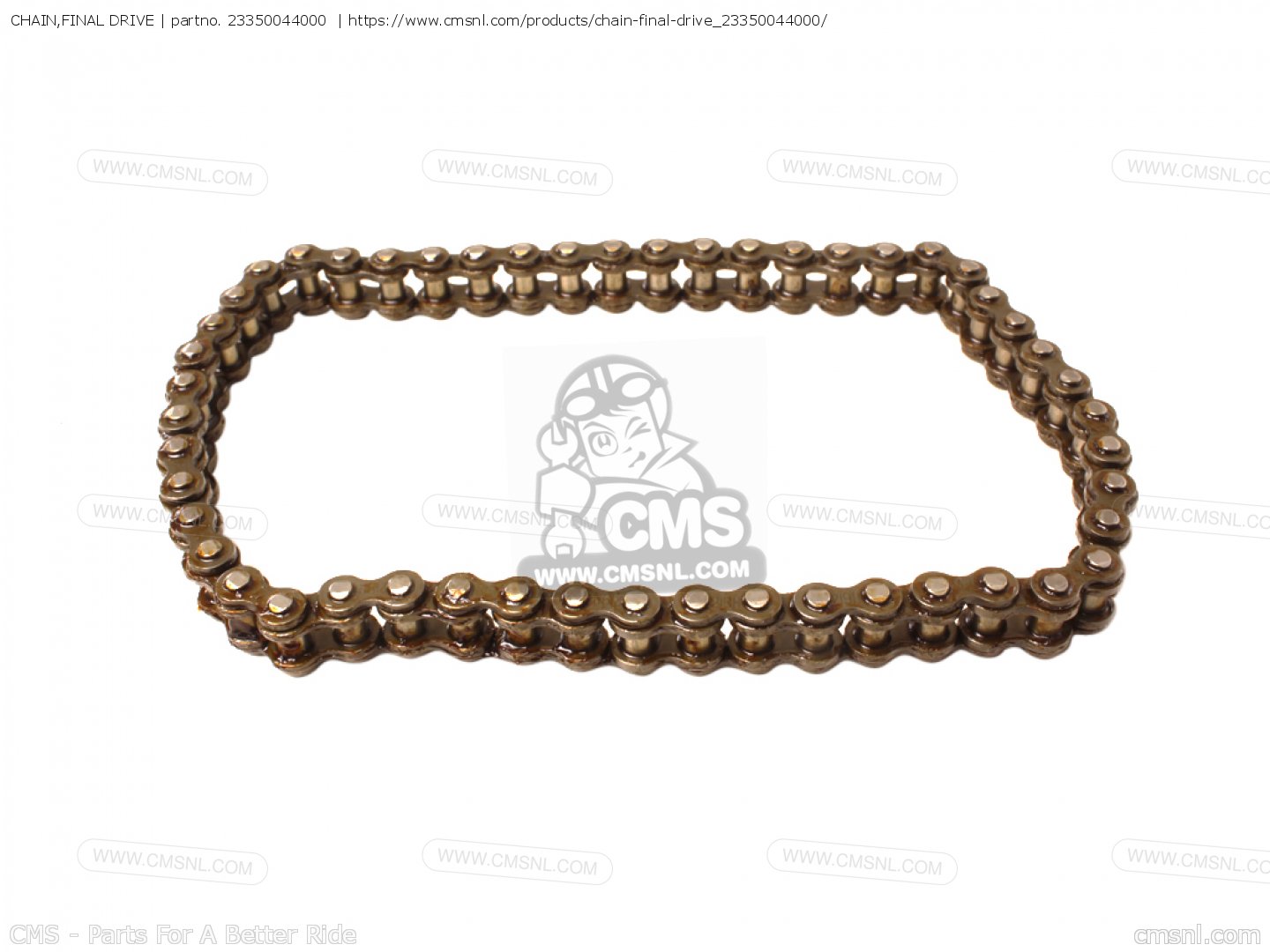 CHAIN,FINAL DRIVE for Honda - order at CMSNL