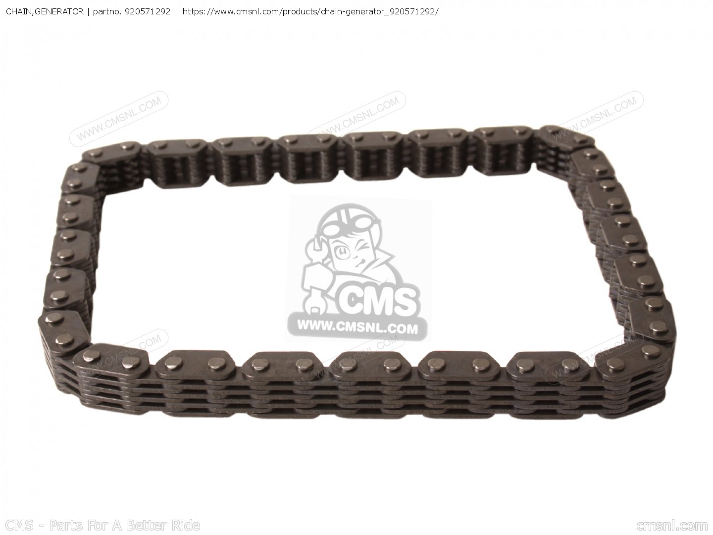 920571292: CHAIN,GENERATOR Kawasaki - buy the 920571292 at CMSNL