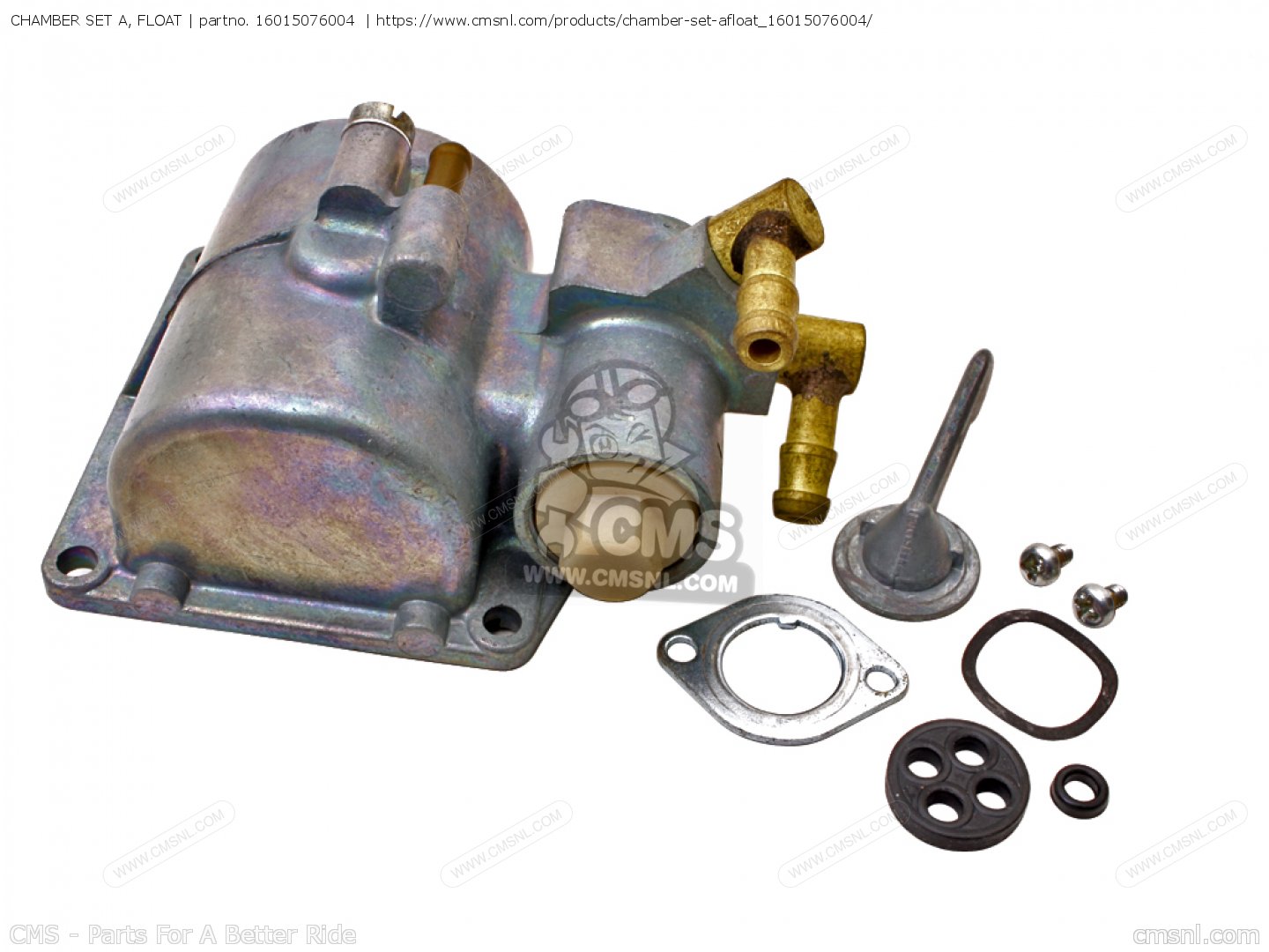 16015076004: CHAMBER SET A, FLOAT Honda - buy the 16015-076-004 at CMSNL