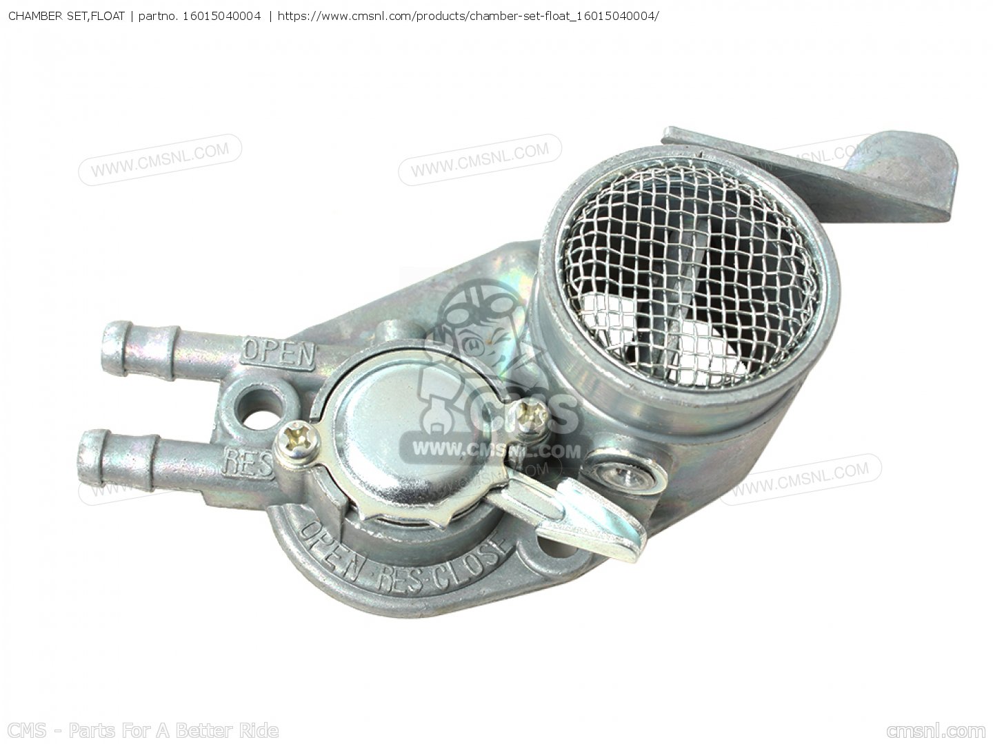 16015040004: Chamber Set,float Honda - buy the 16015-040-004 at CMSNL