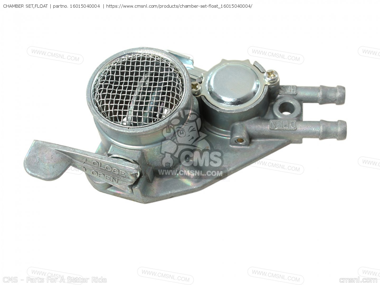 16015040004: Chamber Set,float Honda - buy the 16015-040-004 at CMSNL