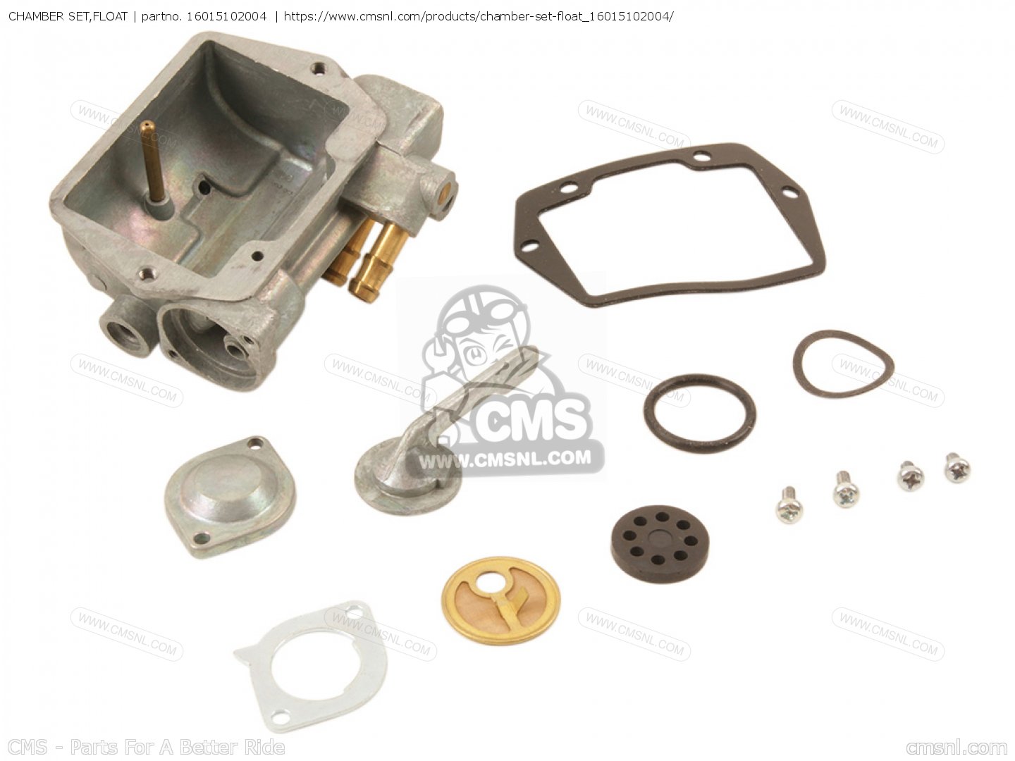 16015102004: CHAMBER SET,FLOAT Honda - buy the 16015-102-004 at CMSNL