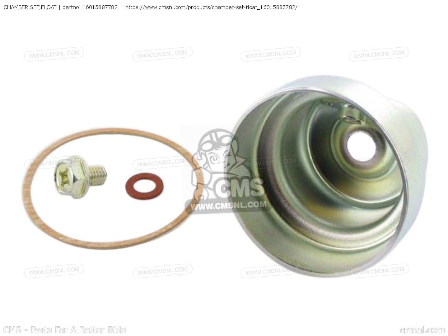 CHAMBER SET,FLOAT for Honda - order at CMSNL