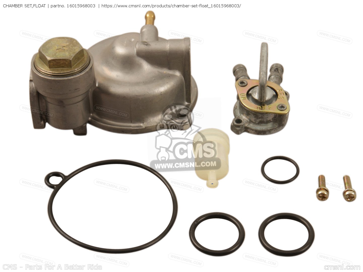 16015968003: CHAMBER SET,FLOAT Honda - buy the 16015-968-003 at CMSNL