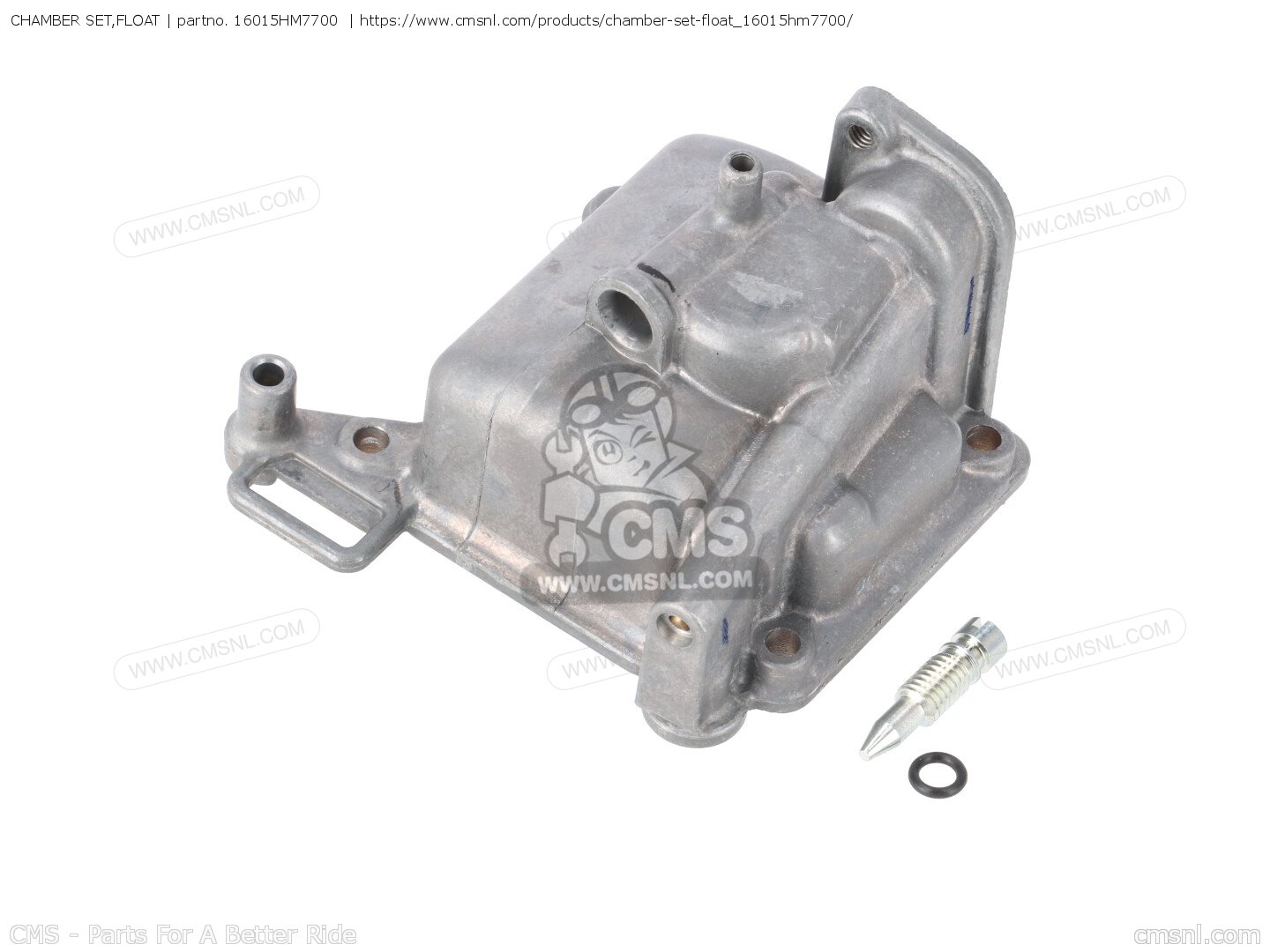 CHAMBER SET,FLOAT for Honda - order at CMSNL