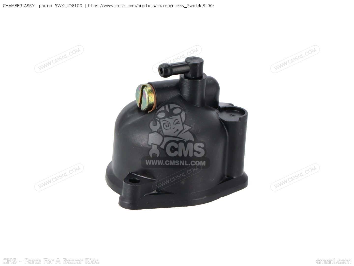 5WX14D8100: CHAMBER-ASSY Yamaha - buy the 5WX-14D81-00-00 at CMSNL