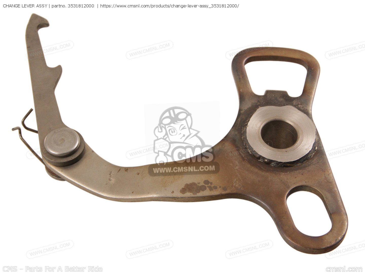 3531812000: CHANGE LEVER ASSY Yamaha - buy the 353-18120-00-00 at CMSNL
