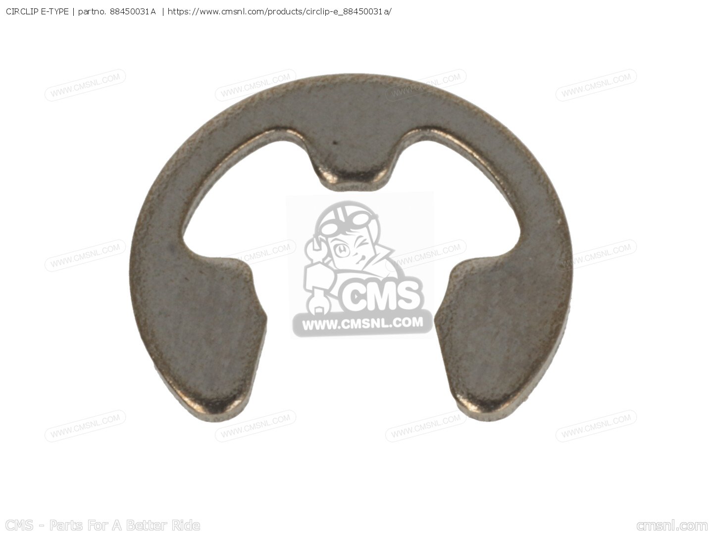 CIRCLIP E-TYPE for Ducati - order at CMSNL