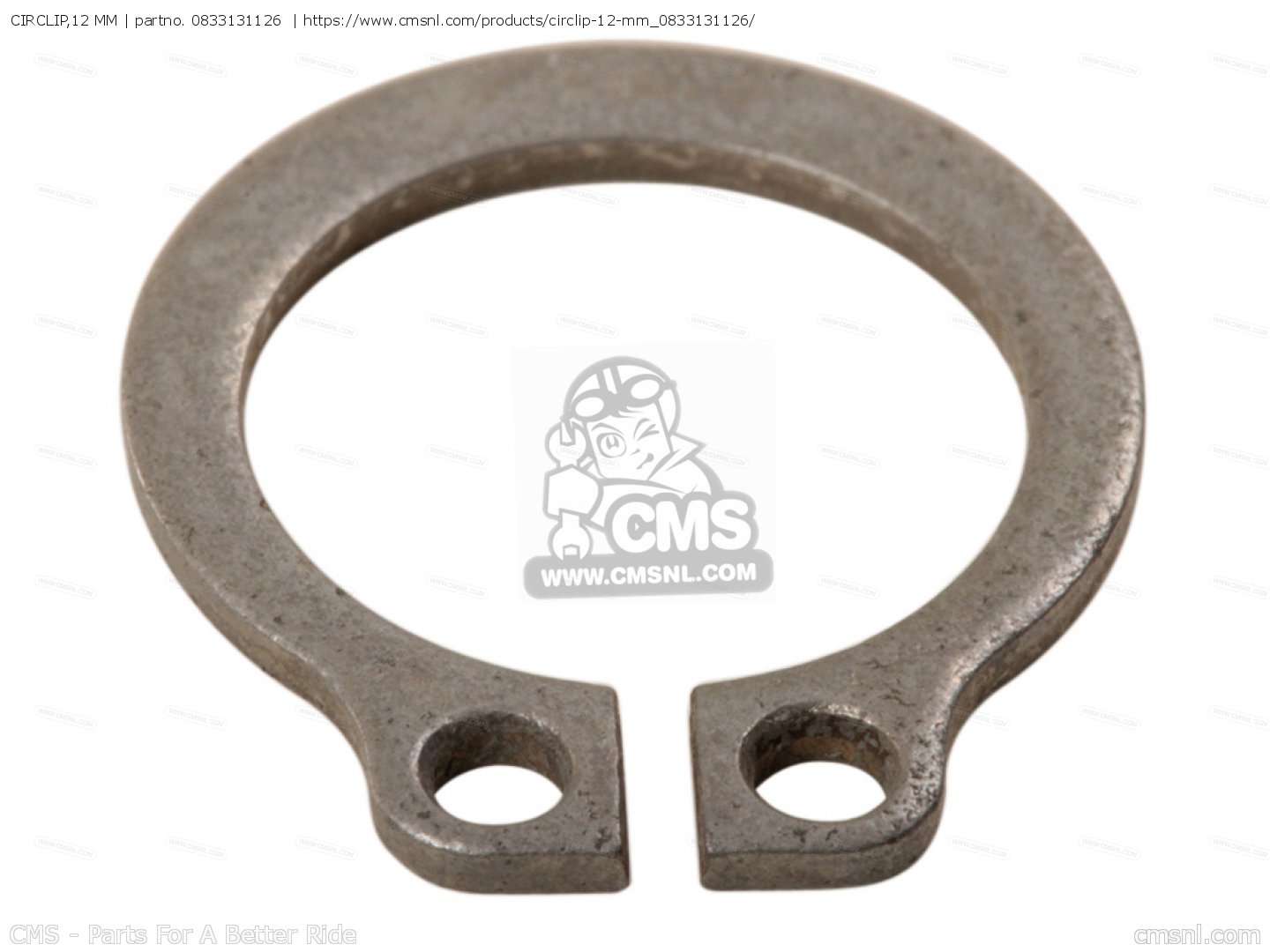 CIRCLIP,12 MM for Suzuki - order at CMSNL