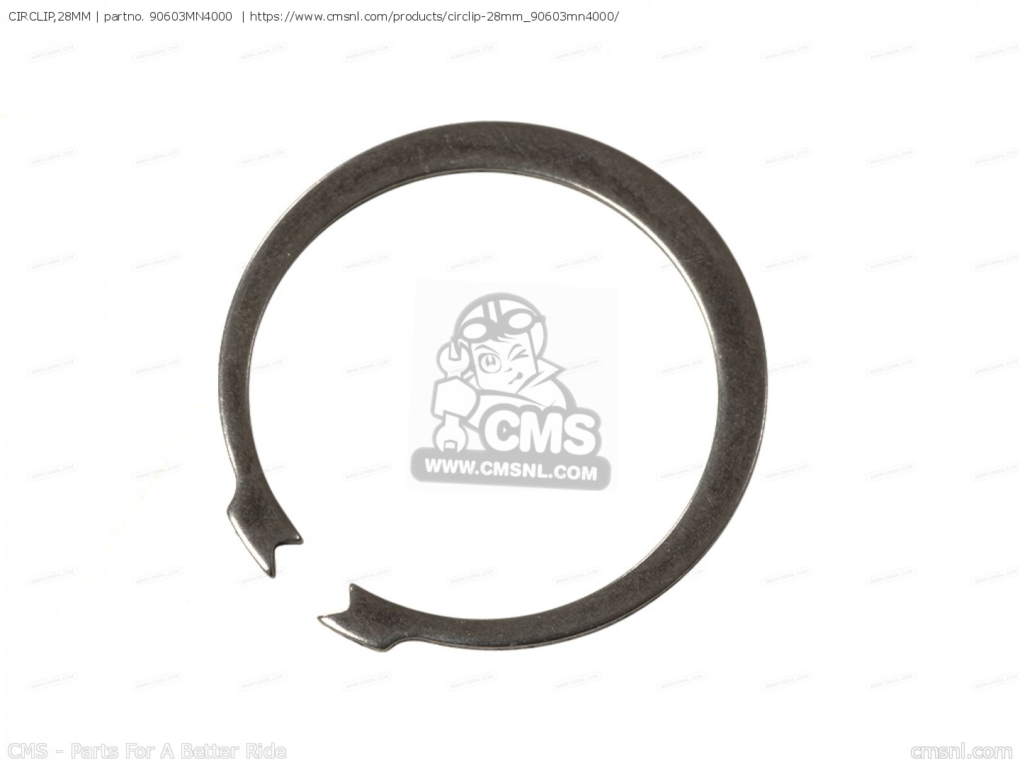 CIRCLIP,28MM for Honda - order at CMSNL