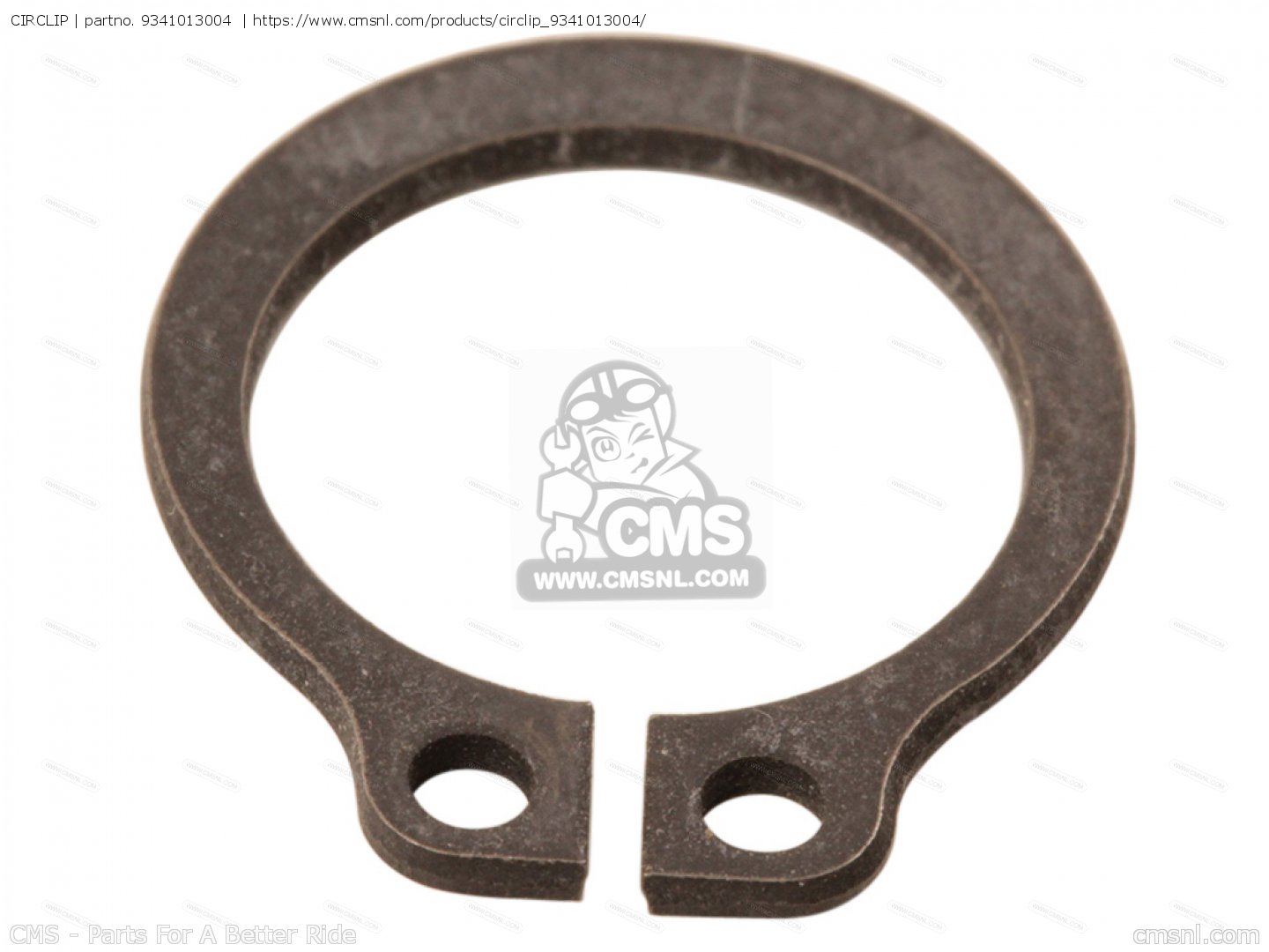 9341013004: CIRCLIP Yamaha - buy the 93410-13004-00 at CMSNL