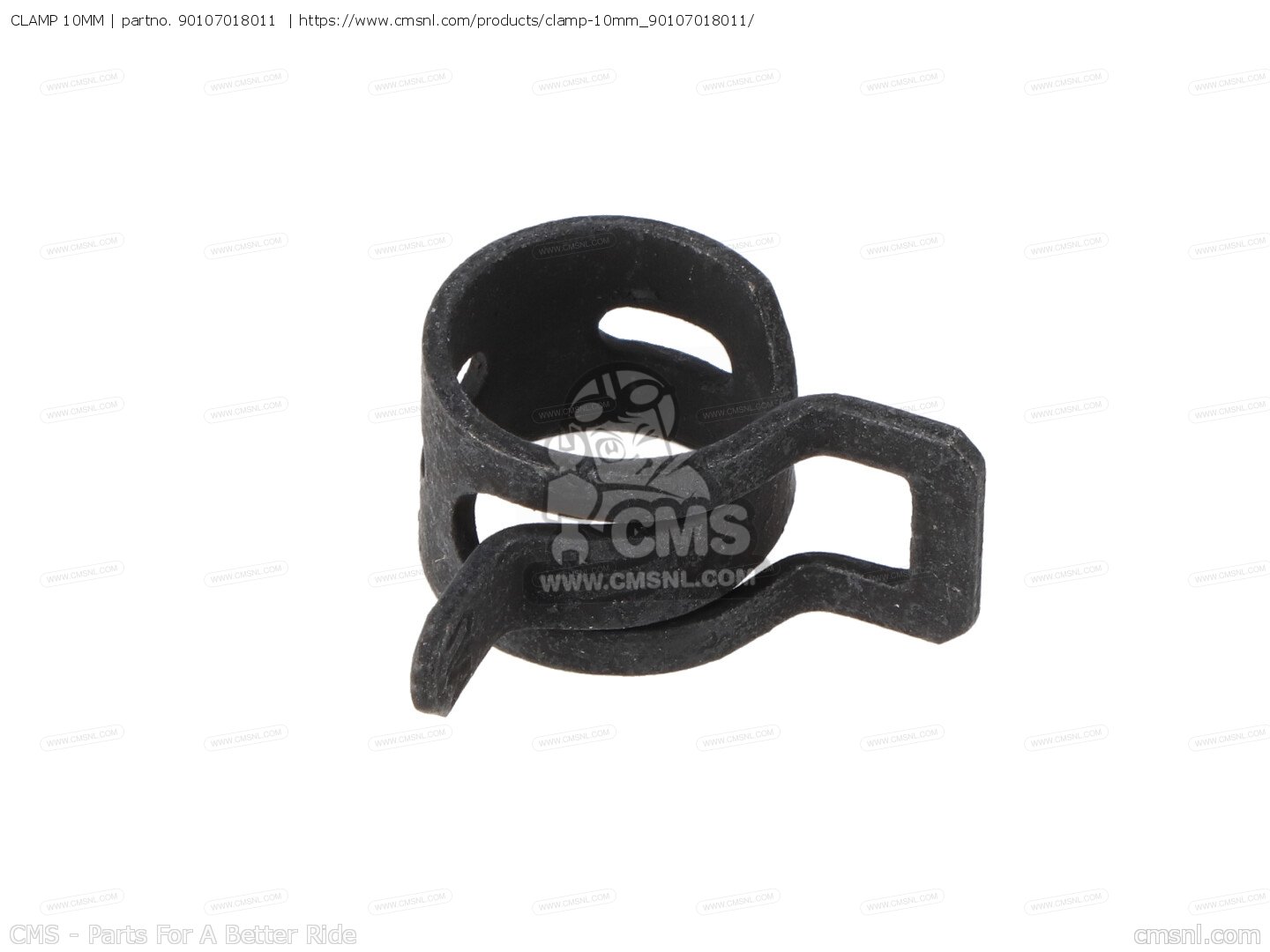 CLAMP 10MM for 390 Adventure, white - CKD PH 2020 - order at CMSNL
