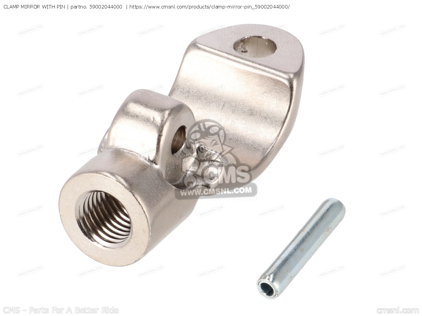 59002044000: CLAMP MIRROR WITH PIN KTM - buy the 59002044000 at CMSNL