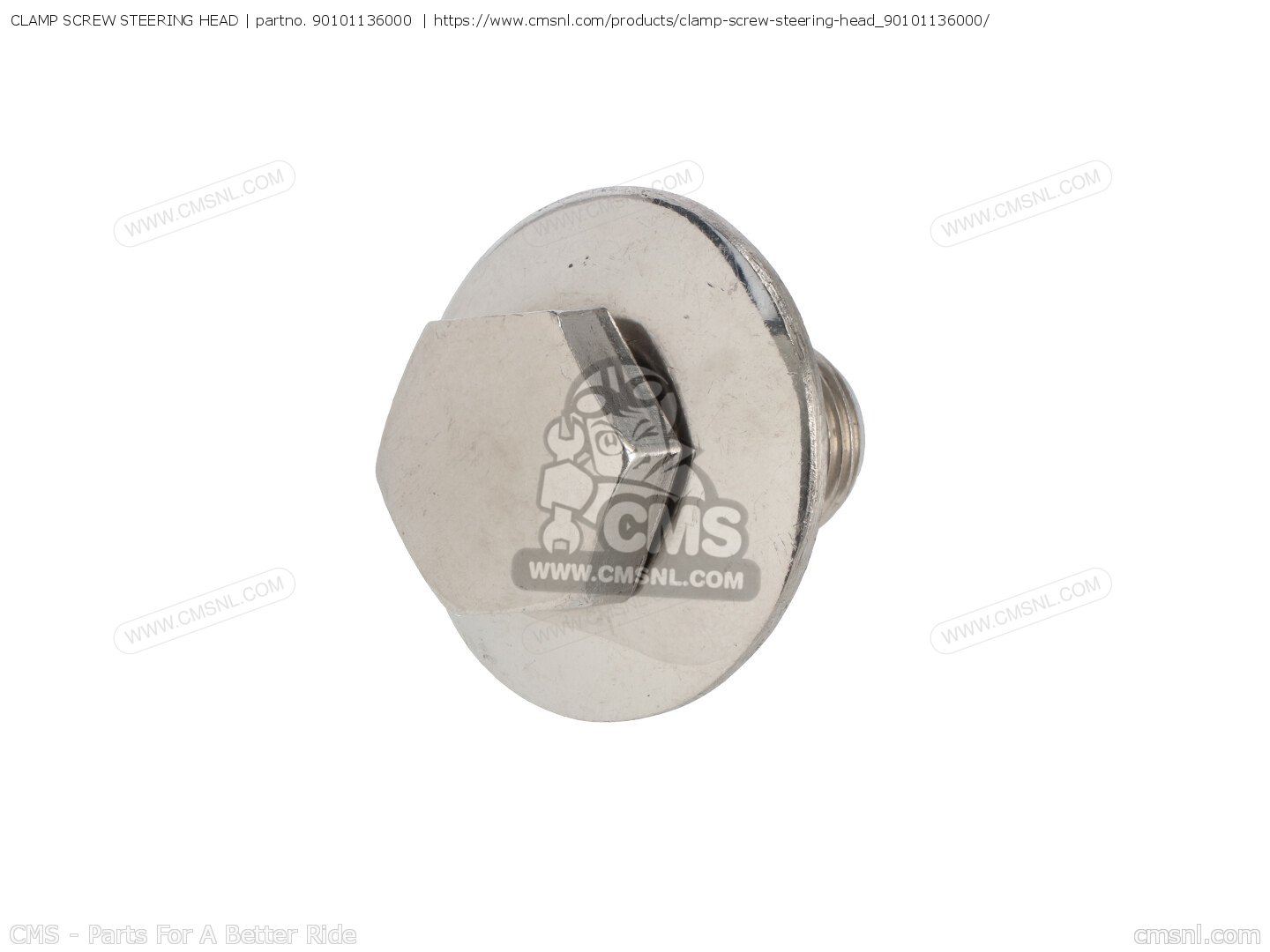 90101136000: CLAMP SCREW STEERING HEAD KTM - buy the 90101136000 at CMSNL