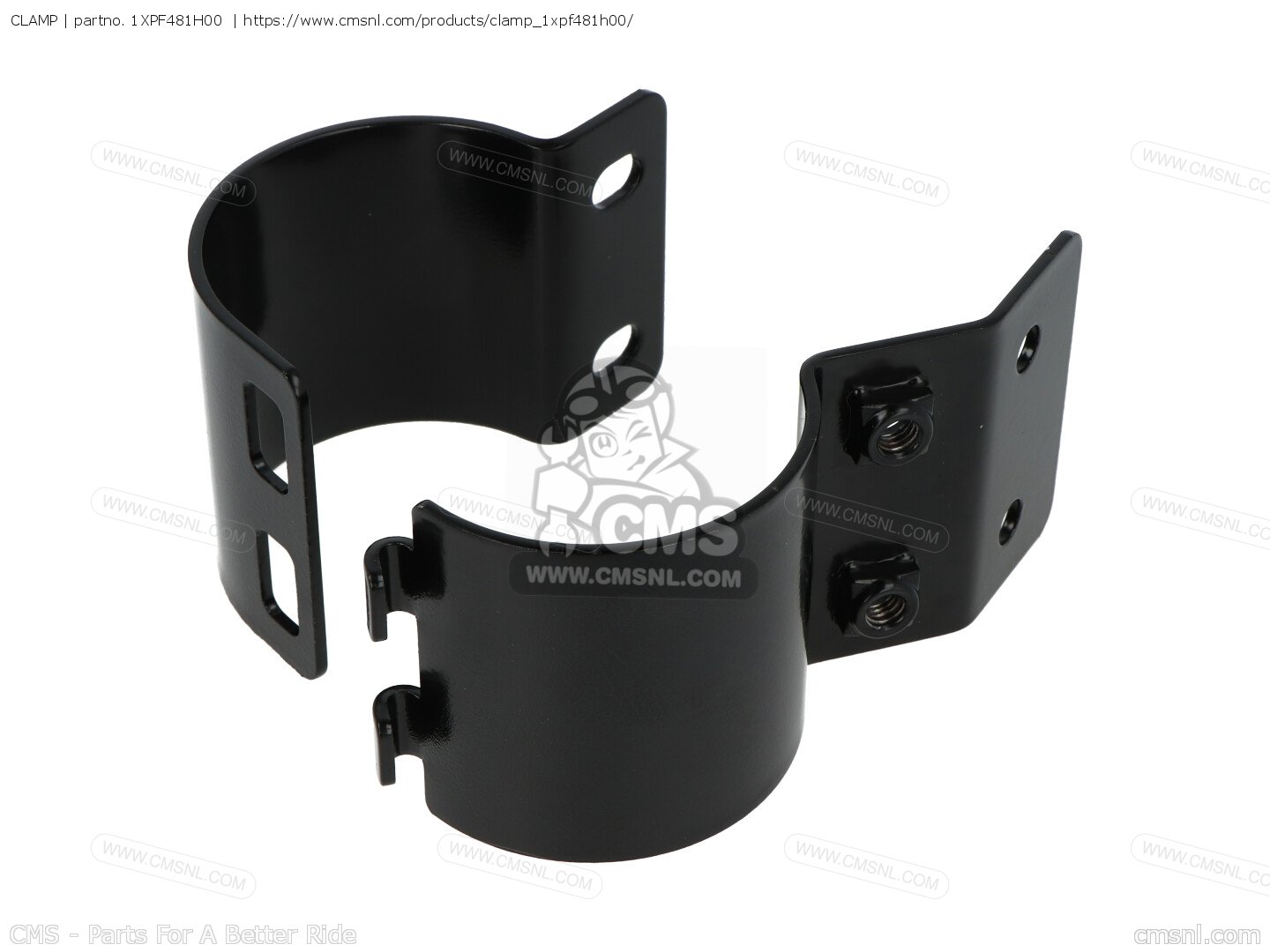 1XPF481H00: CLAMP Yamaha - buy the 1XP-F481H-00-00 at CMSNL