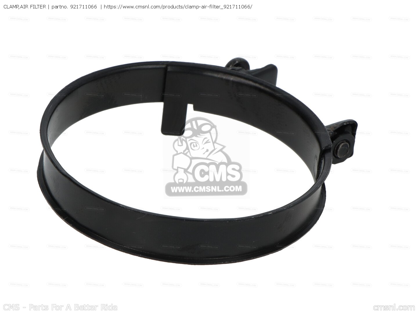 921711066: CLAMP,AIR FILTER Kawasaki - buy the 92171-1066 at CMSNL