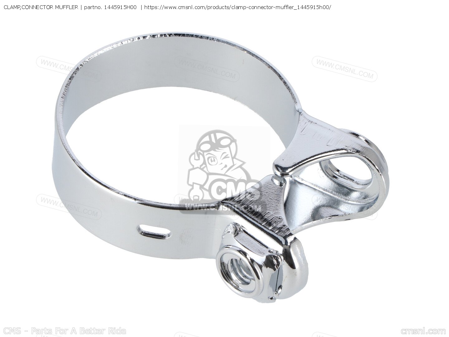 1445915H00: CLAMP,CONNECTOR MUFFLER Suzuki - buy the 14459-15H00 at CMSNL