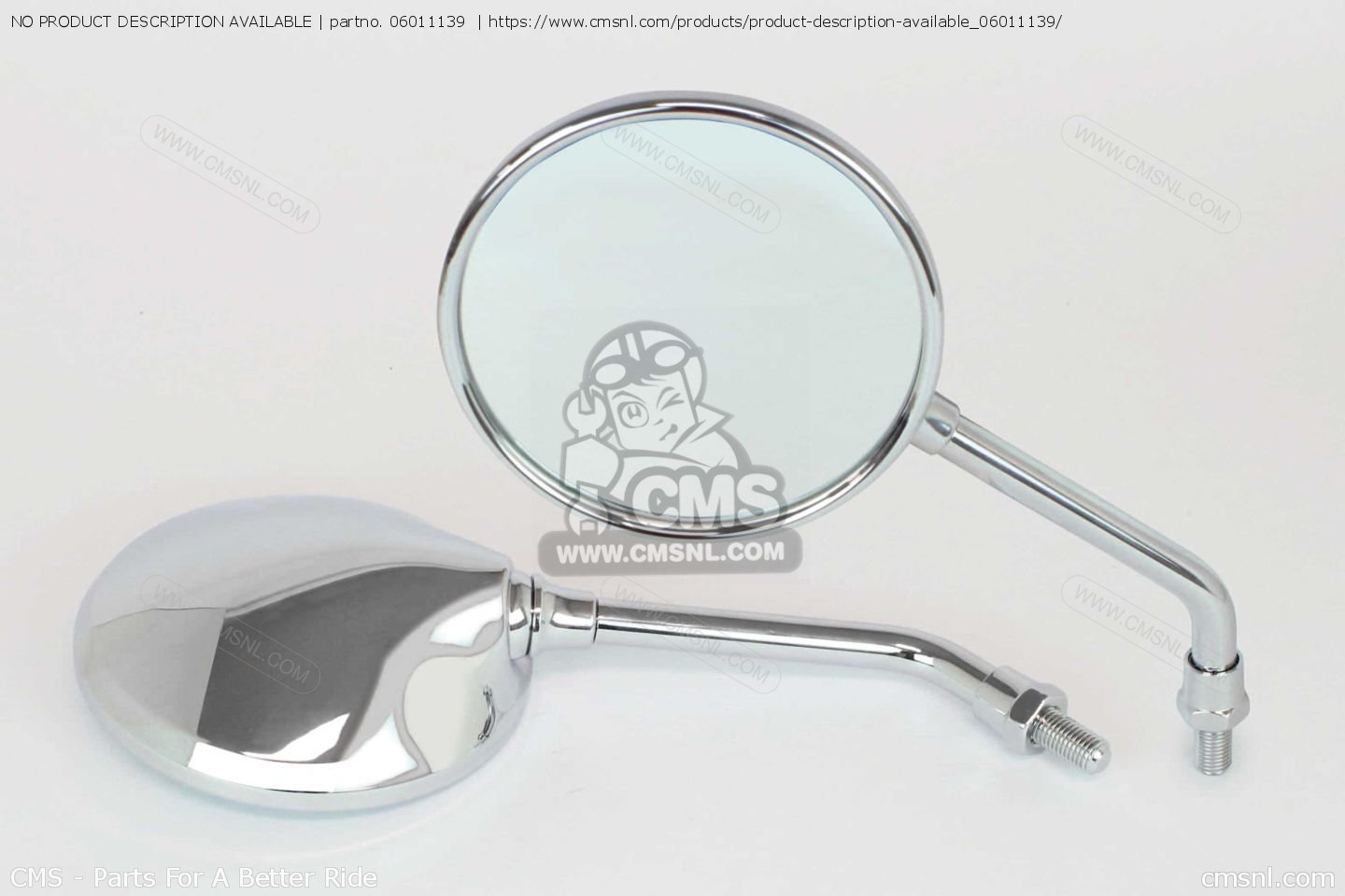 06011139: Classic Mirror (plating ) Takegawa - buy the 06-01-1139 at CMSNL