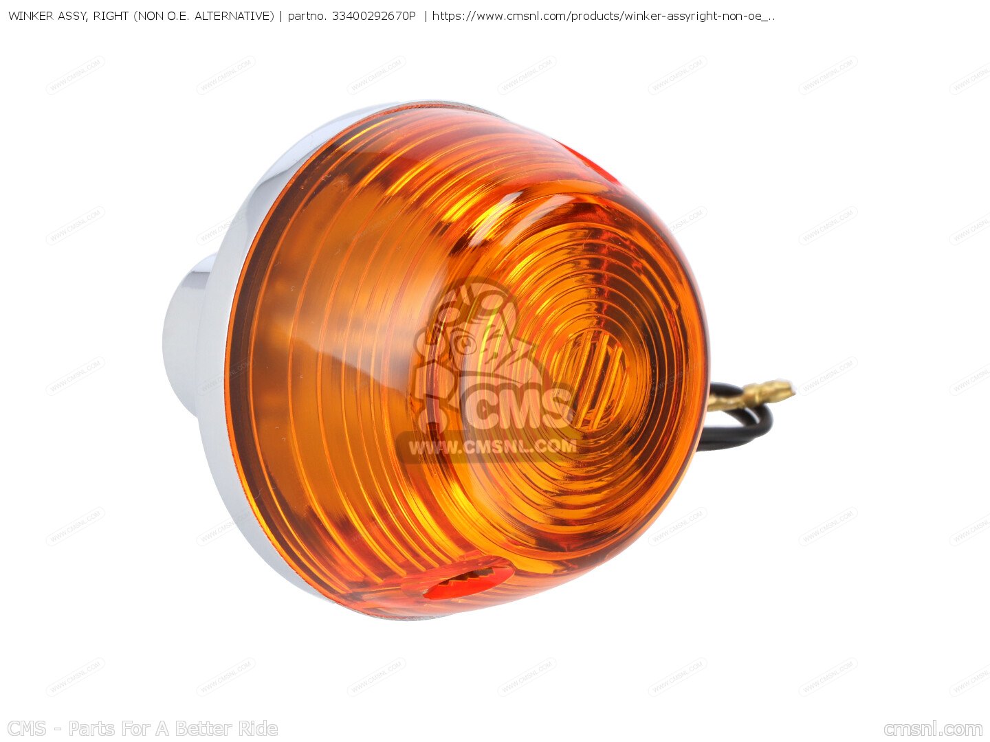 Clignotant Ensemble Droite NON O.E. ALTERNATIVE pour Honda - commander ...