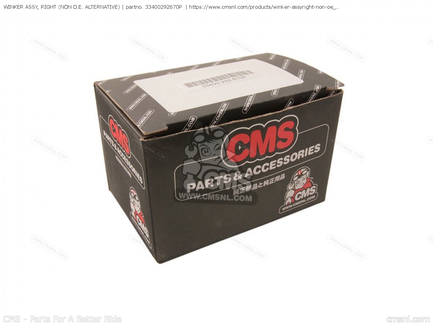 Clignotant Ensemble Droite NON O.E. ALTERNATIVE pour Honda - commander ...