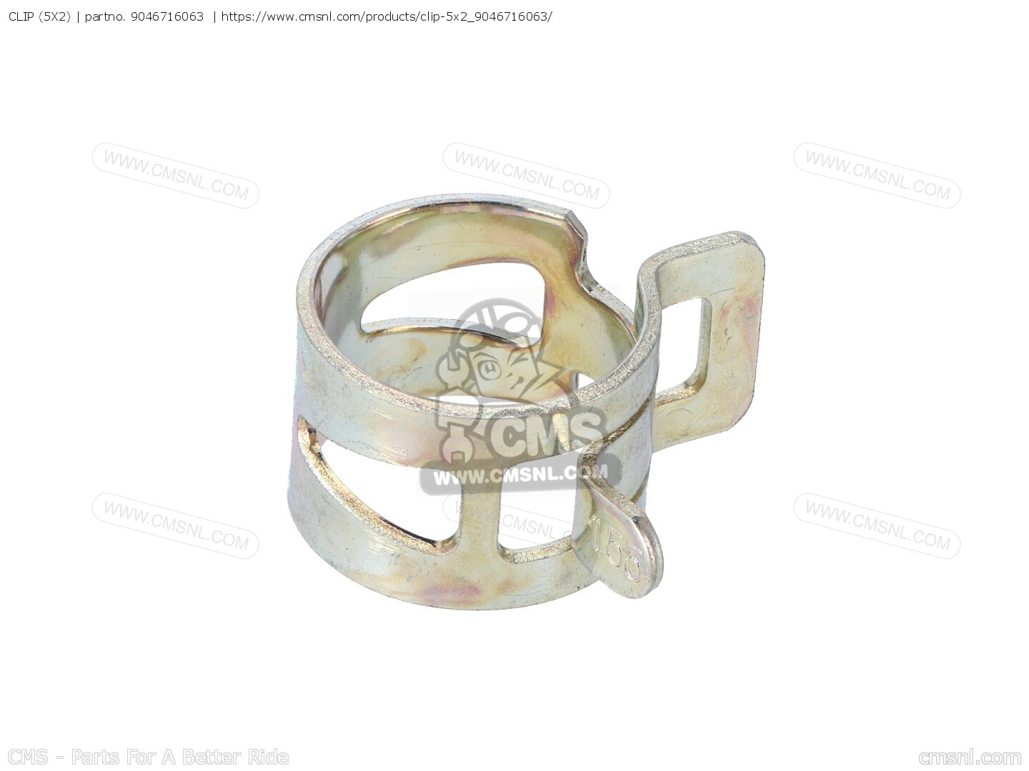 9046716063: CLIP (5X2) Yamaha - buy the 90467-16063-00 at CMSNL