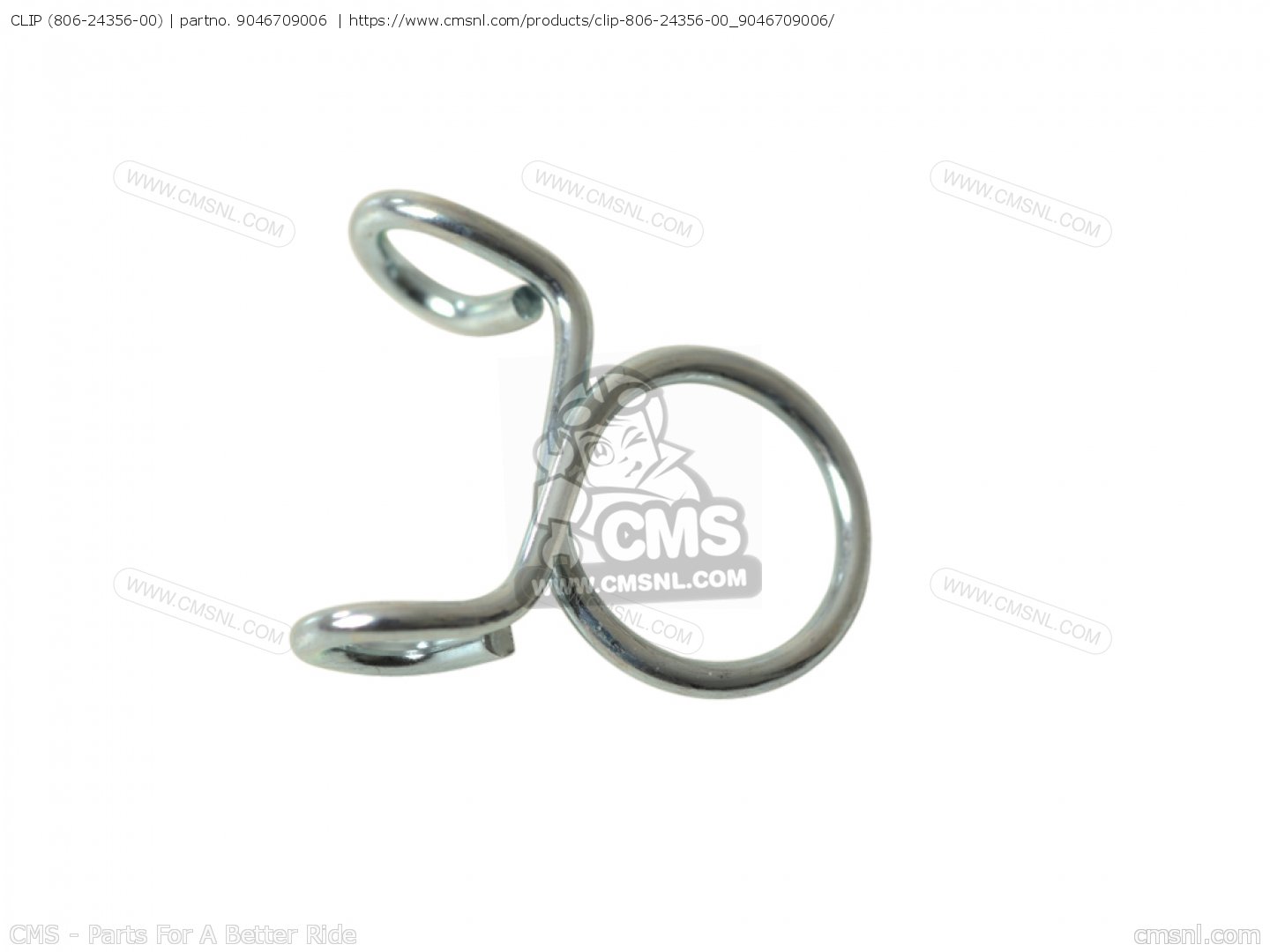 CLIP (806-24356-00) for Yamaha - order at CMSNL