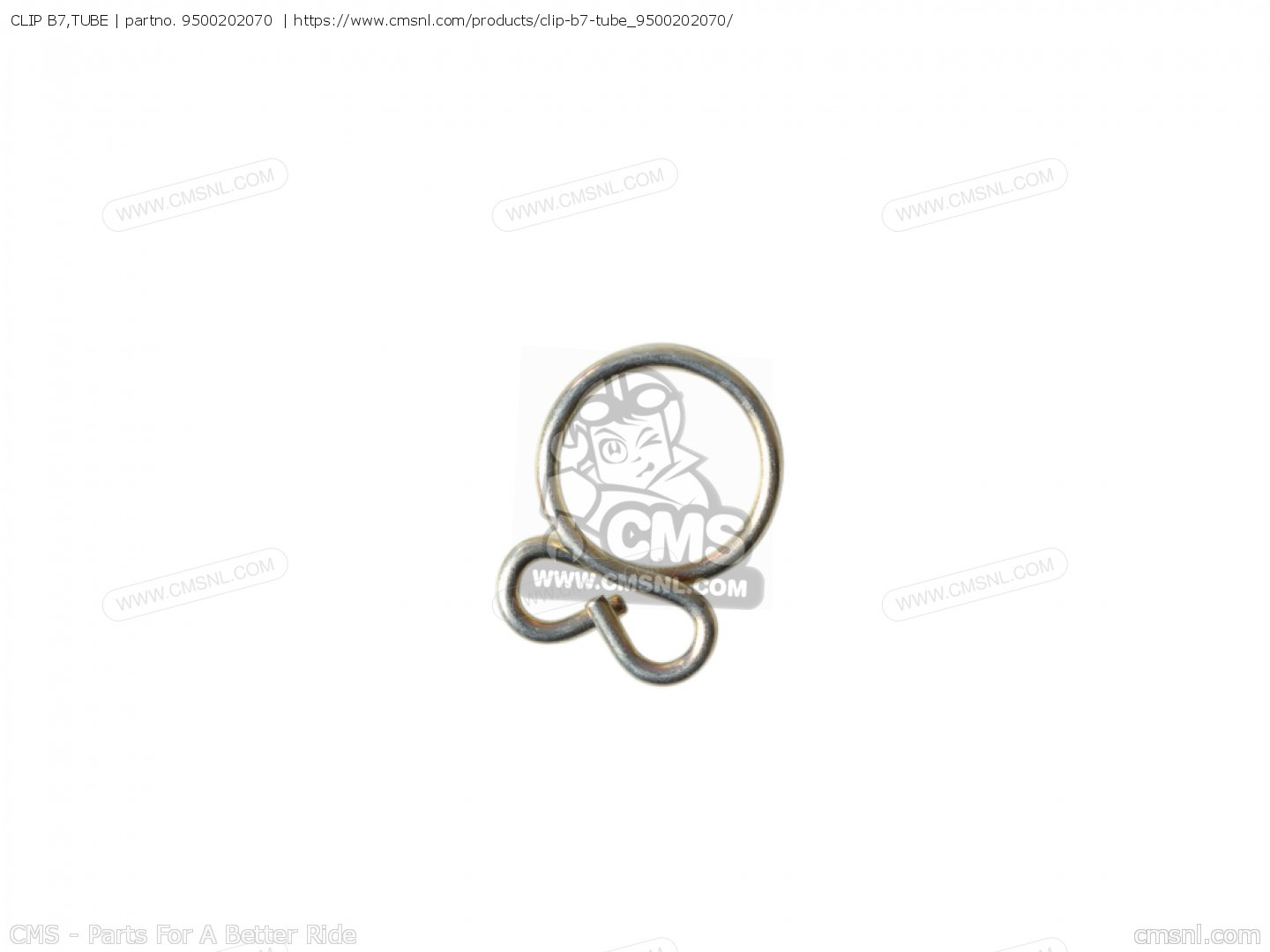 CLIP B7,TUBE for Honda - order at CMSNL