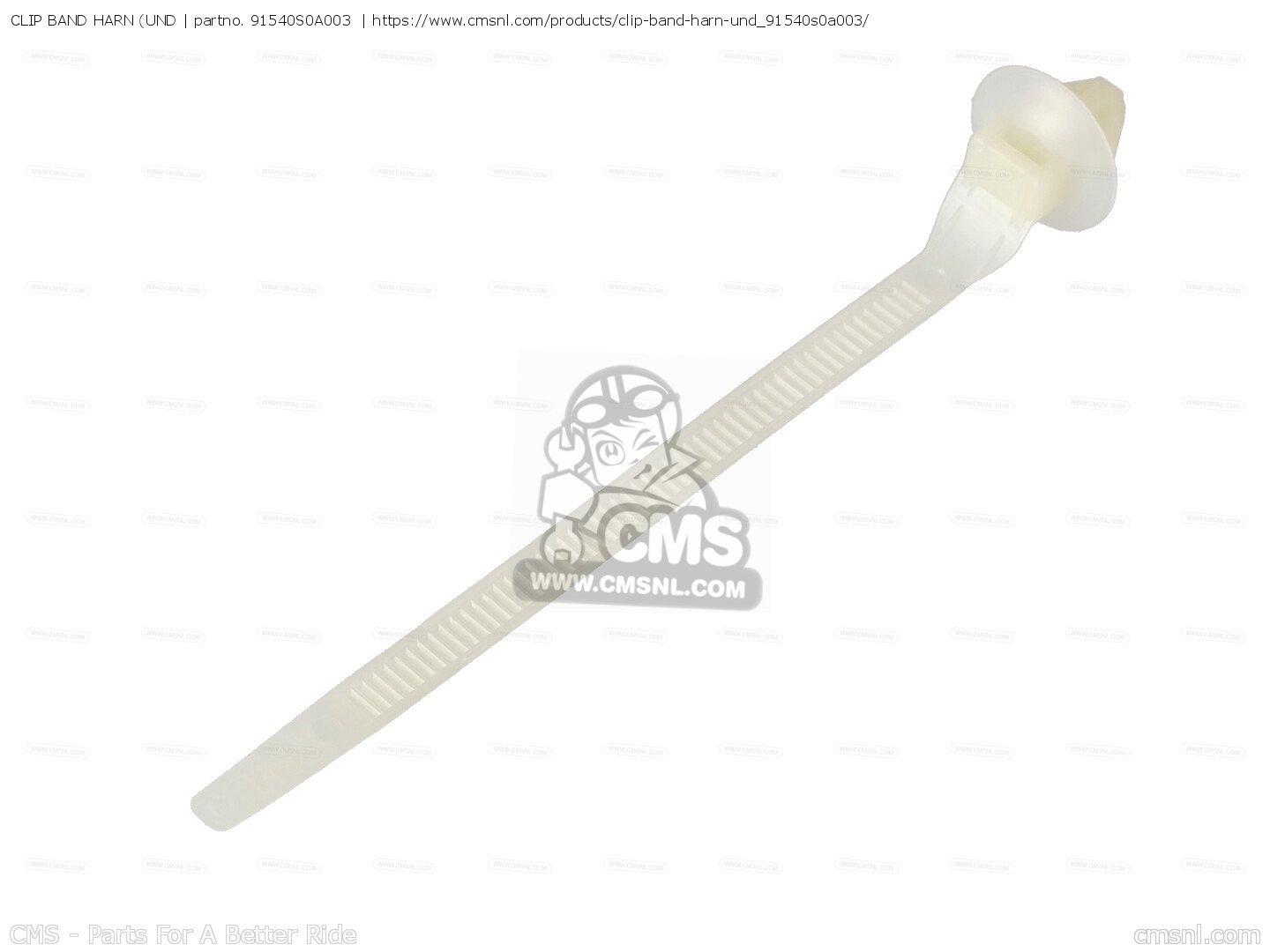 CLIP BAND HARN (UND for Honda - order at CMSNL