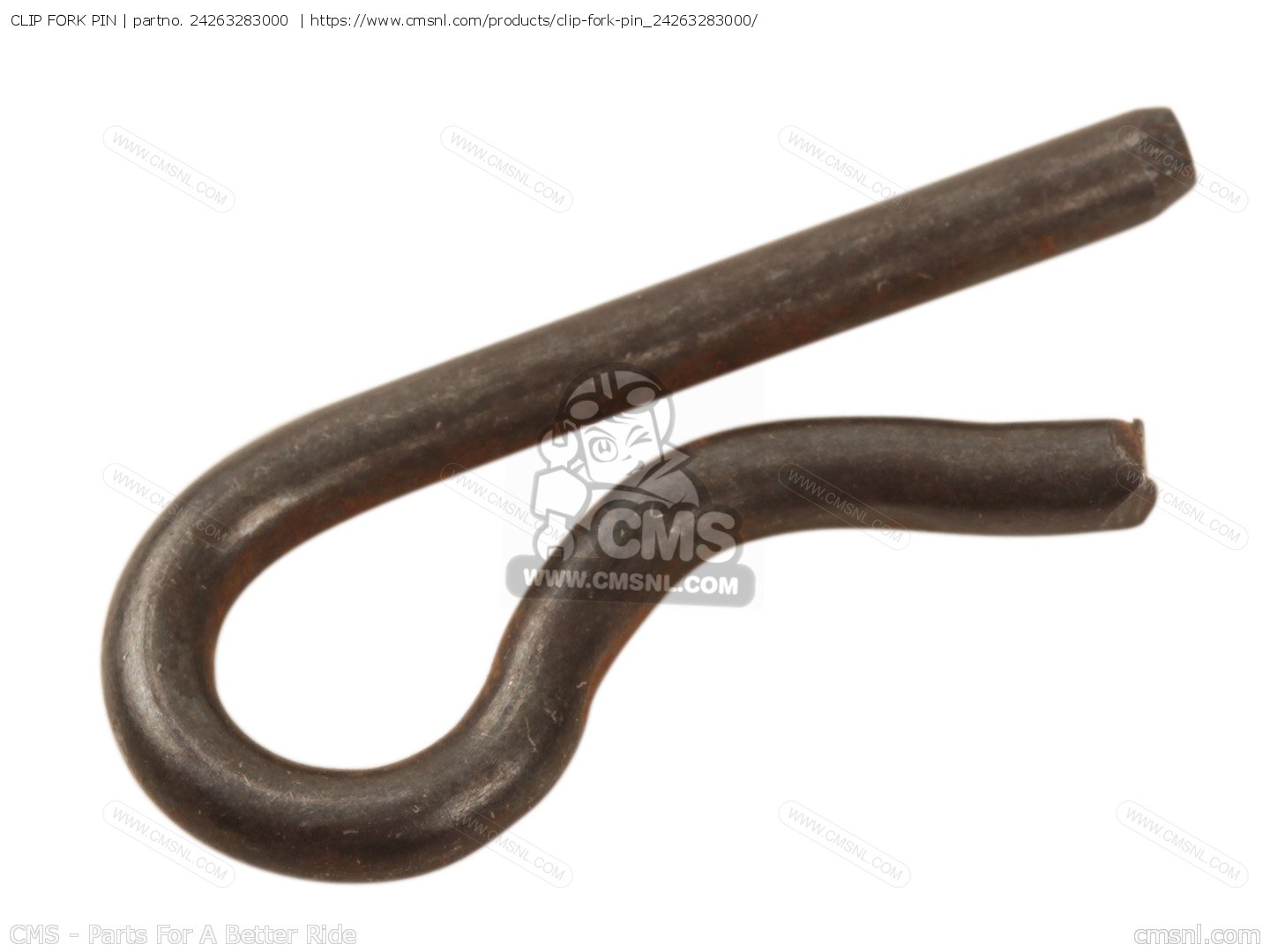 24263283000: Clip Fork Pin Honda - buy the 24263-283-000 at CMSNL