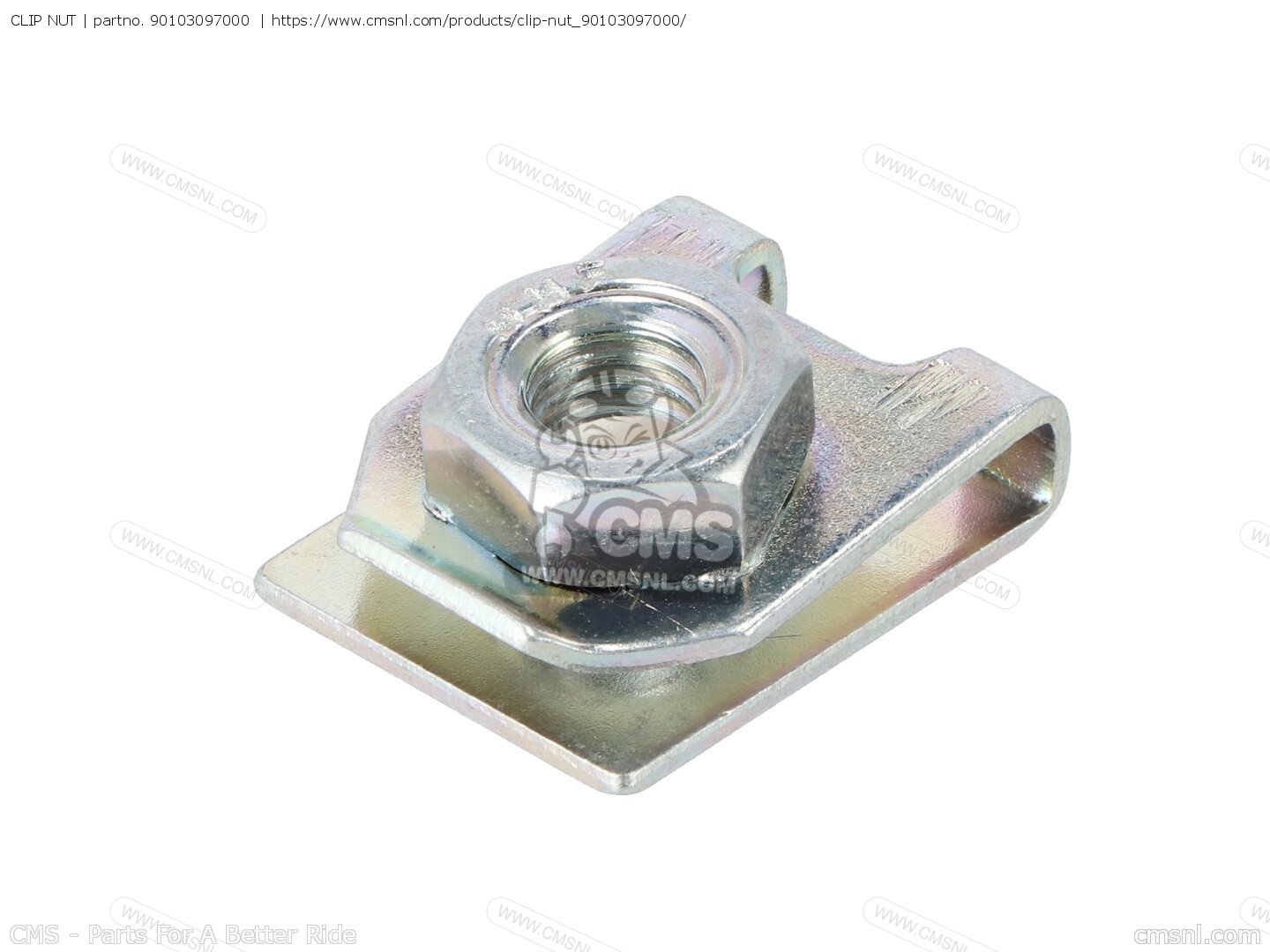 CLIP NUT for 390 Adventure, orange - CKD CO 2020 - order at CMSNL