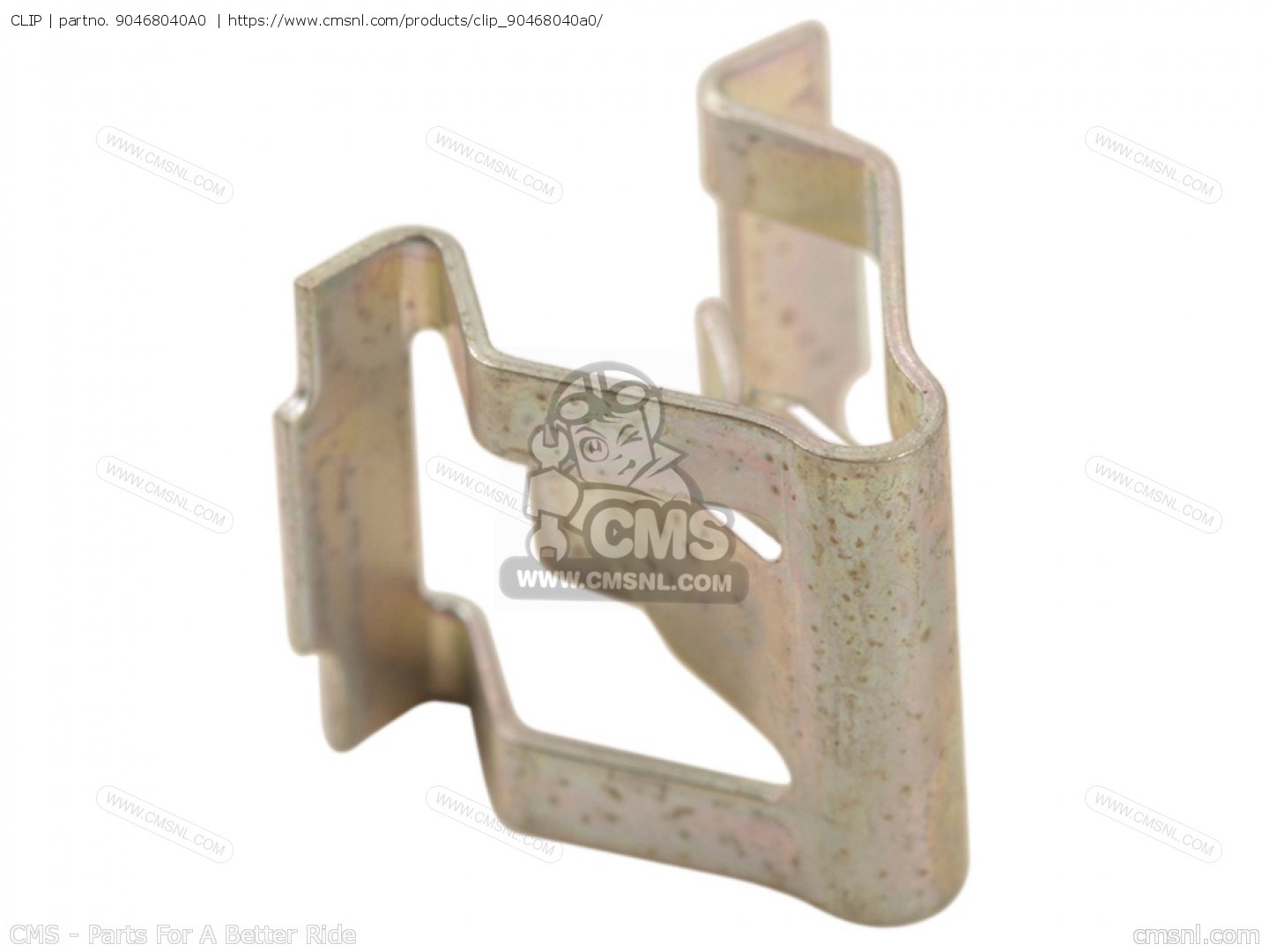 90468040A0: CLIP Yamaha - buy the 90468-040A0-00 at CMSNL