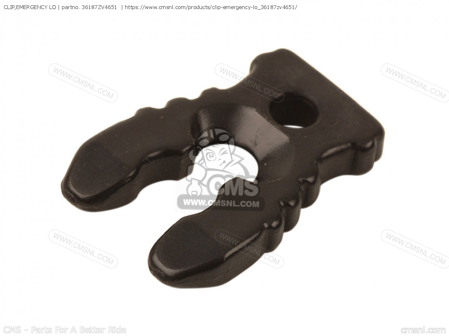 36187ZV4651: CLIP,EMERGENCY LO Honda - buy the 36187-ZV4-651 at CMSNL