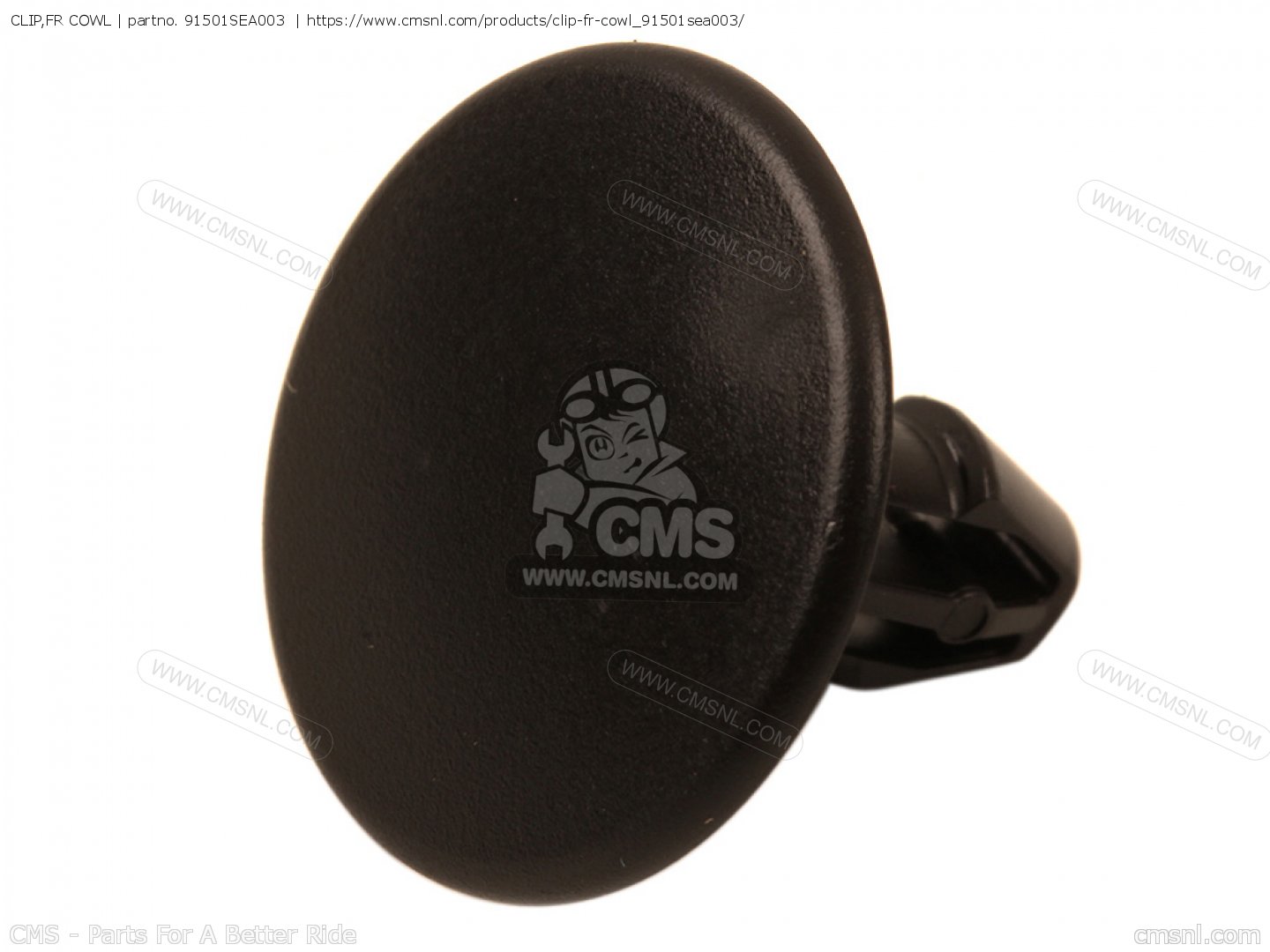 91501SEA003: Clip,fr Cowl Honda - buy the 91501-SEA-003 at CMSNL