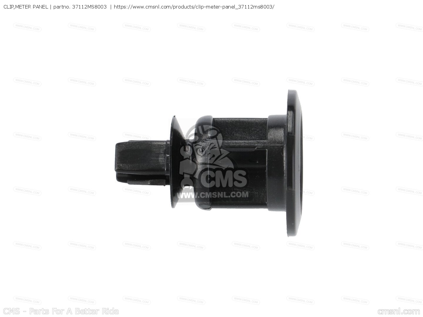 37112MS8003: CLIP,METER PANEL Honda - buy the 37112-MS8-003 at CMSNL