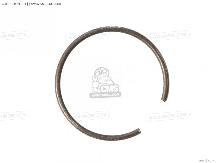 90602MG3000: CLIP,PISTON PIN Honda - buy the 90602-MG3-000 at CMSNL