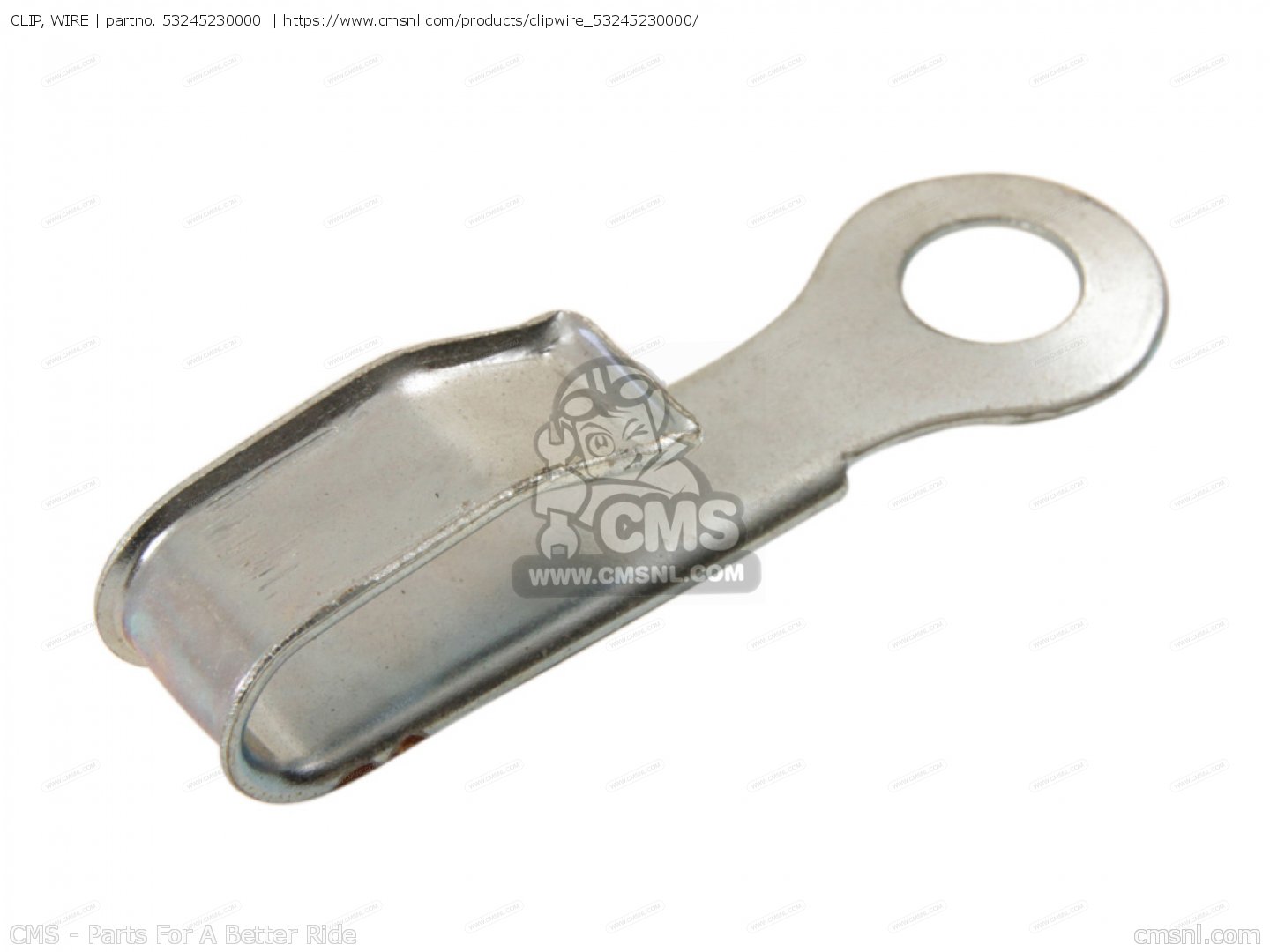53245230000: Clip, Wire Honda - buy the 53245-230-000 at CMSNL