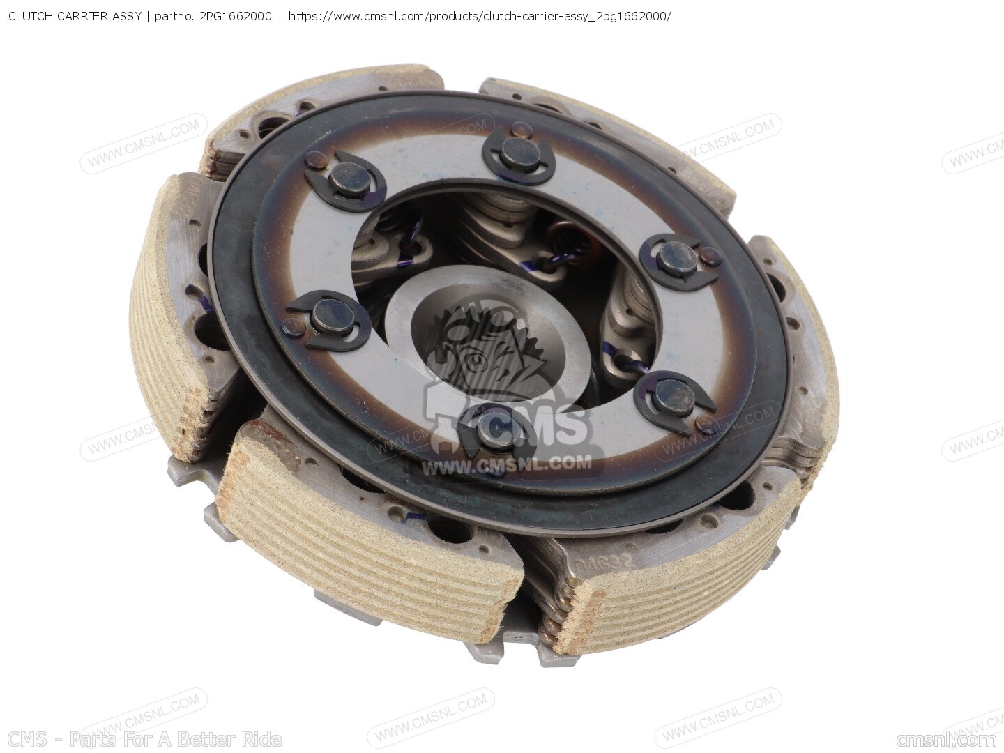 2PG1662000: Clutch Carrier Assy Yamaha - buy the 2PG-16620-00-00 at CMSNL