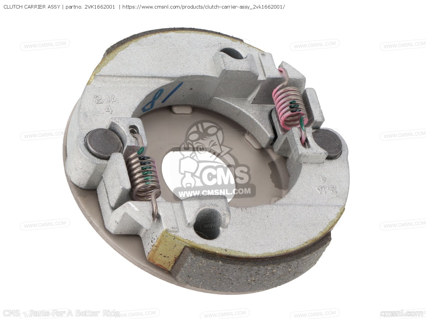 2VK1662001: CLUTCH CARRIER ASSY Yamaha - buy the 2VK-16620-01-00 at CMSNL