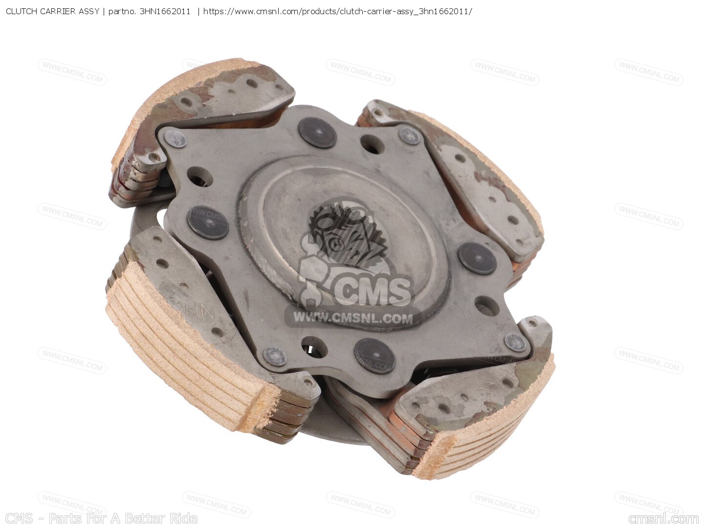 3HN1662011: CLUTCH CARRIER ASSY Yamaha - buy the 3HN-16620-11-00 at CMSNL