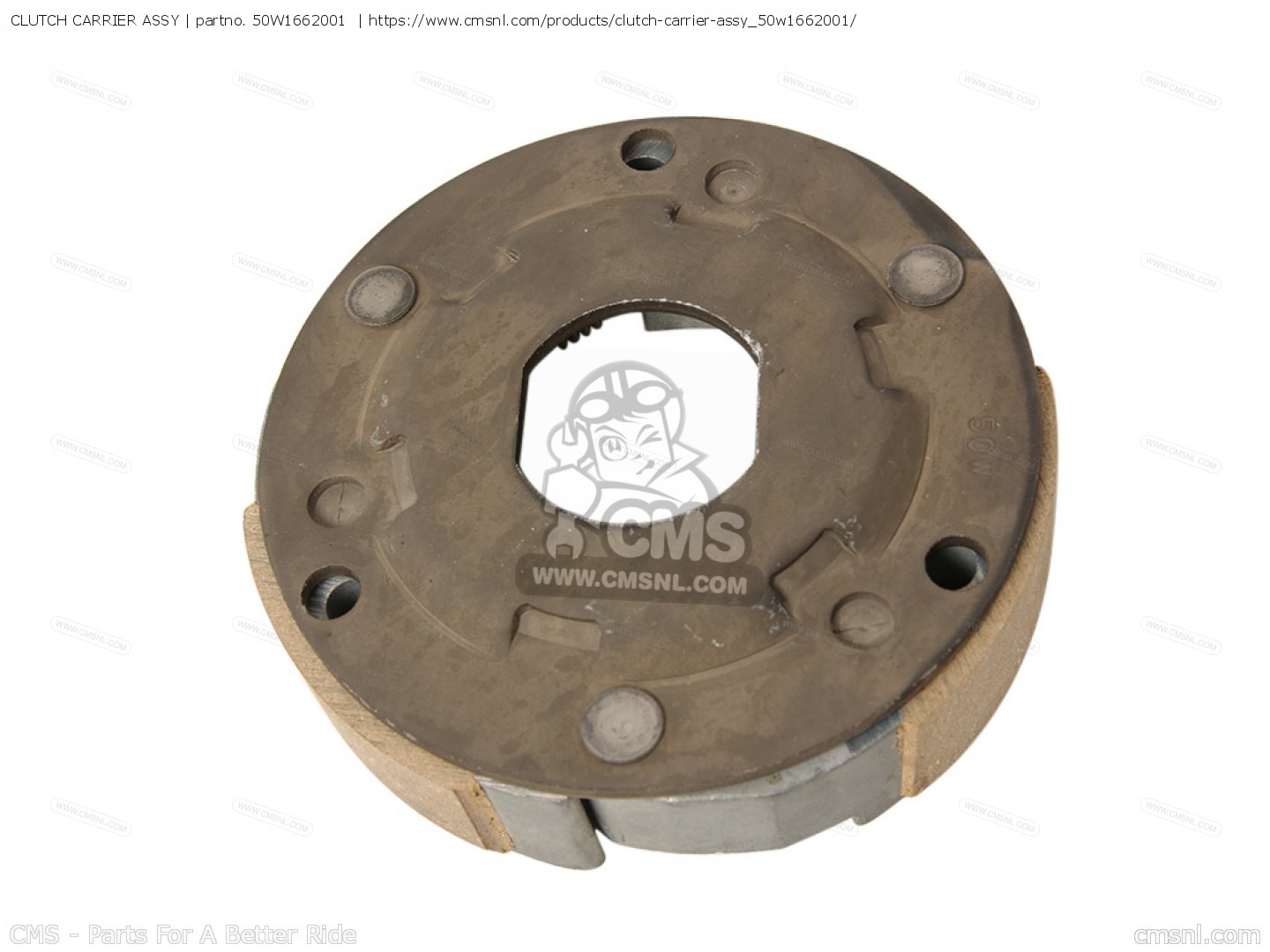 50W1662001: Clutch Carrier Assy Yamaha - buy the 50W-16620-01 at CMSNL