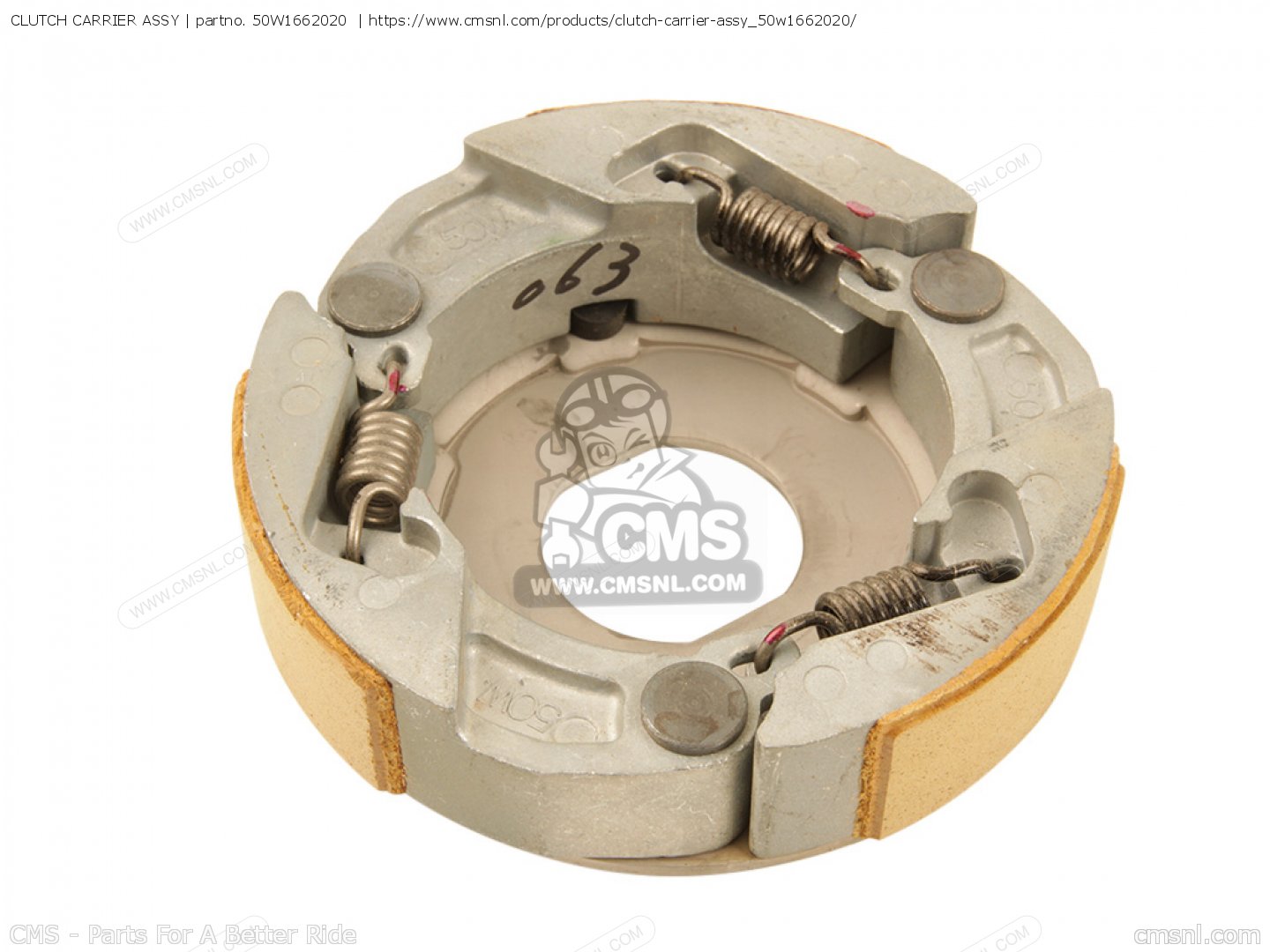 50W1662020: Clutch Carrier Assy Yamaha - buy the 50W-16620-20 at CMSNL